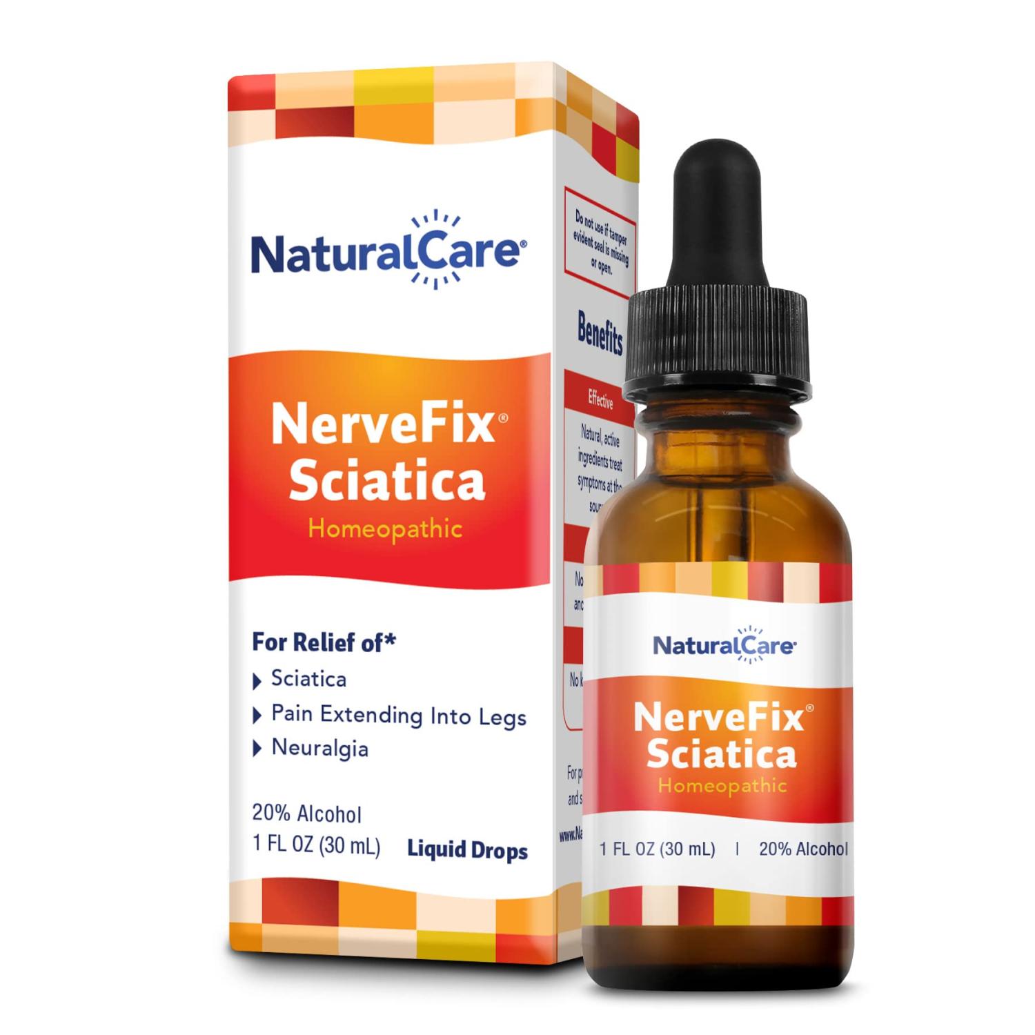 NatraBio Sciatica Neuralgia Relief - 1 fl oz (30 ml) | Fast Pain Relief ...