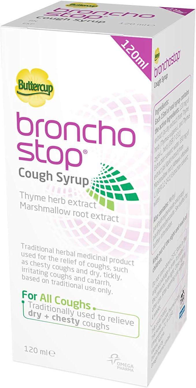 Bronchostop Cough Syrup - Fast Relief for Any Cough - 120ml | Buy Now ...