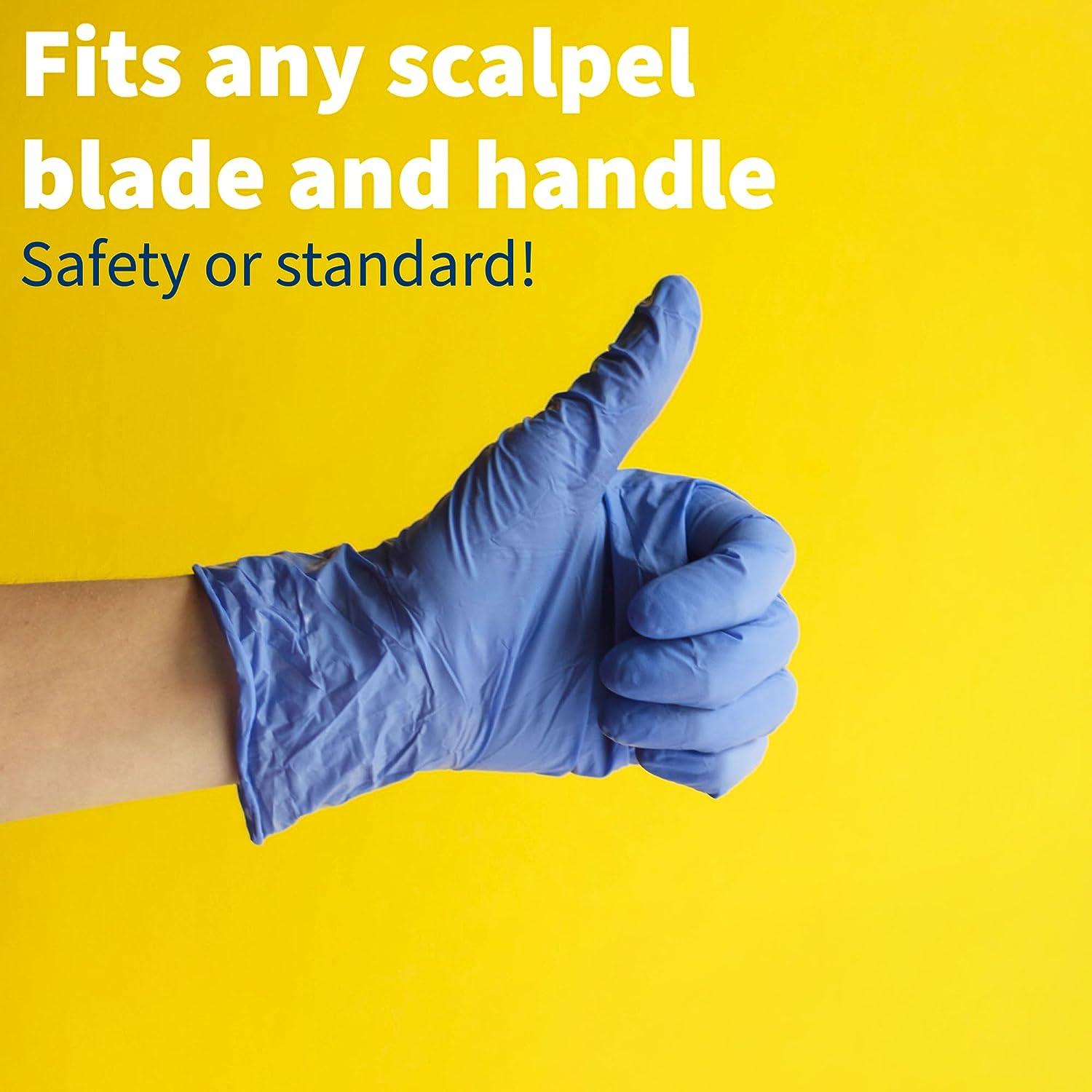 Feather Scalpel Blade Remover - Handheld Disposable Sharps Container ...