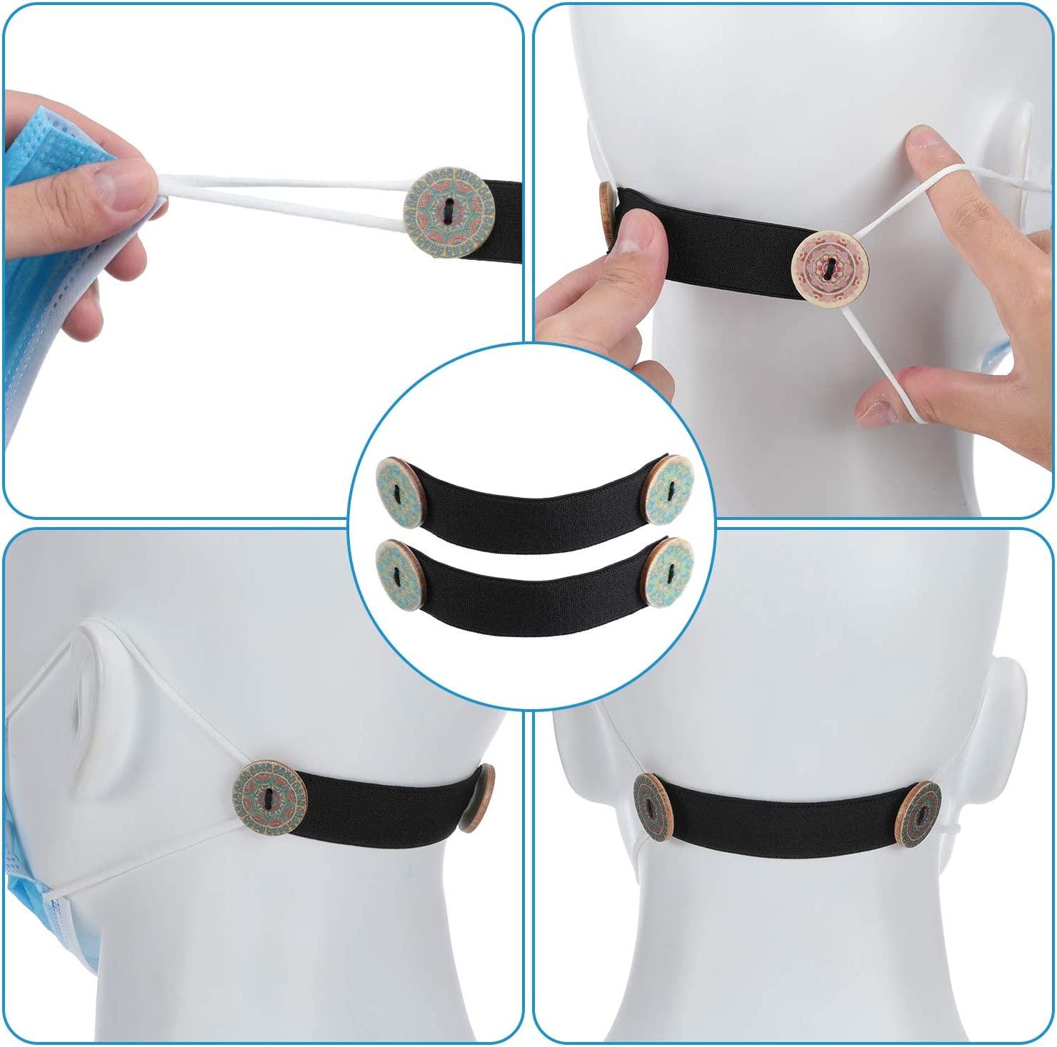 Ear Strap Extender Hook (30 Pieces) - Adjustable Anti-Slip Ear ...