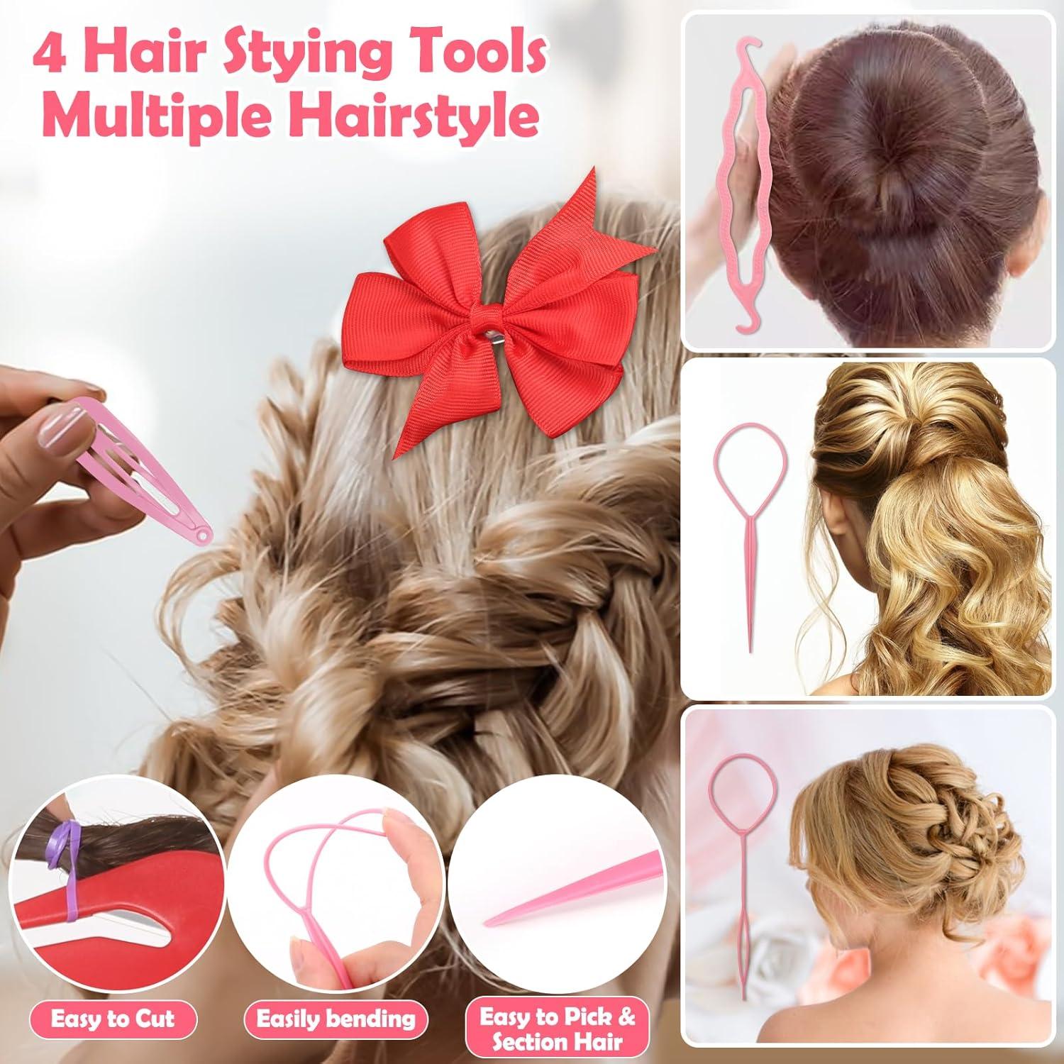 Subblaga 2068-Part Elastic Hair Strap Set - 2000 Mini Colorful Hair ...