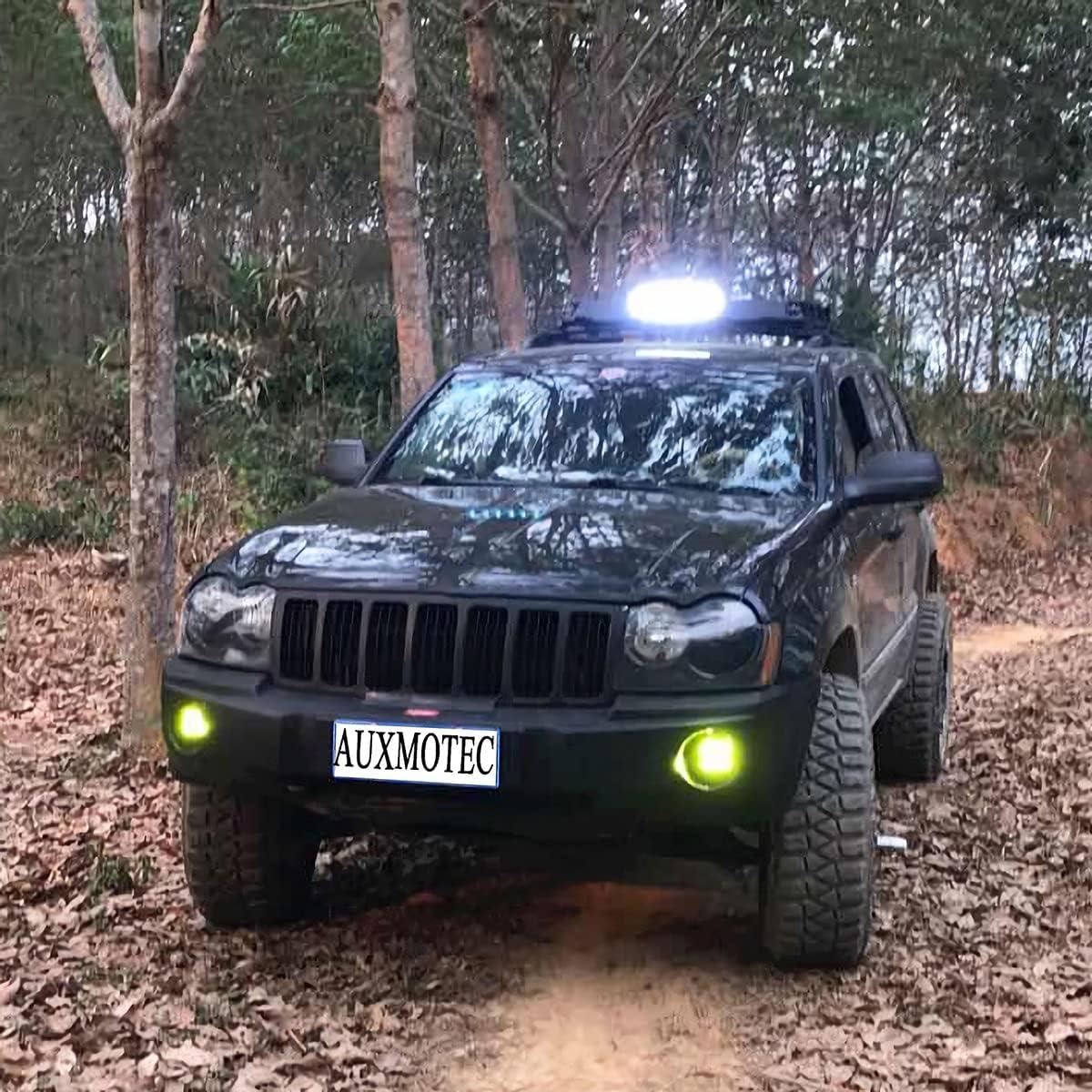 Yellow 3-Inch 40w LED Pods Fog Light Bar for Off-Road Truck Boat ATV ...