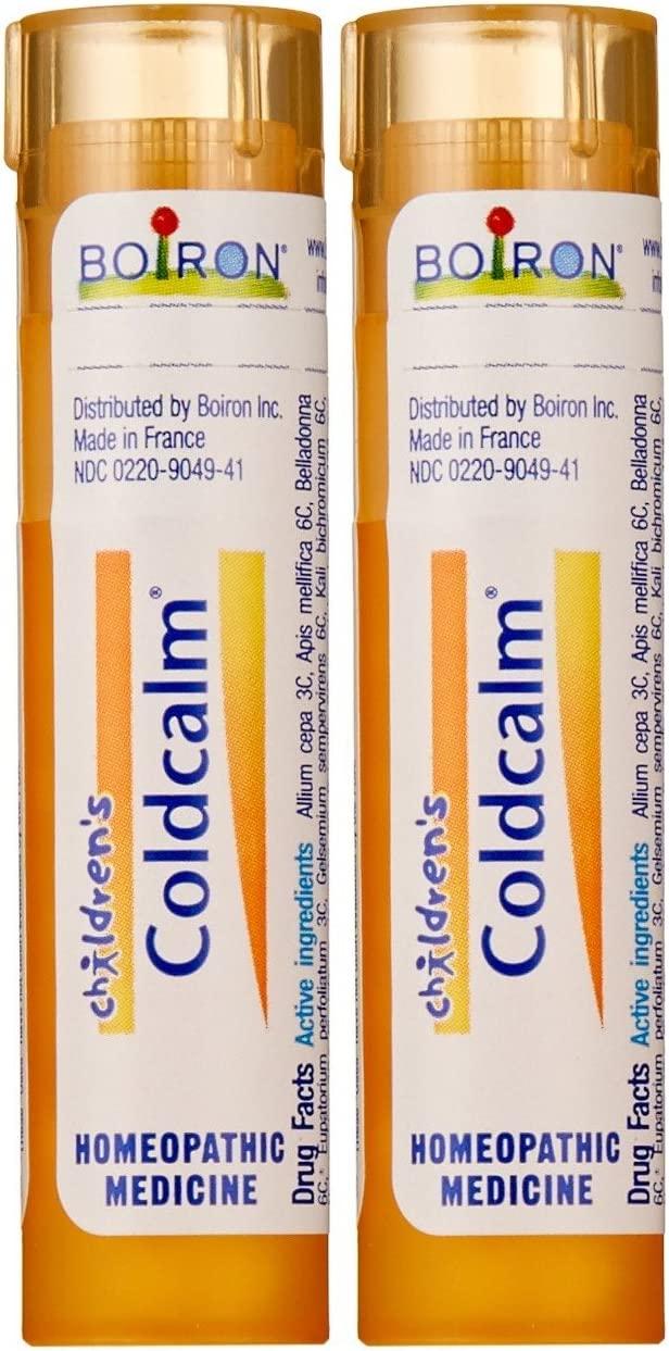 Boiron Children's Coldcalm - 2 Pack Homeopathic Cold Relief, 80 Pellets ...