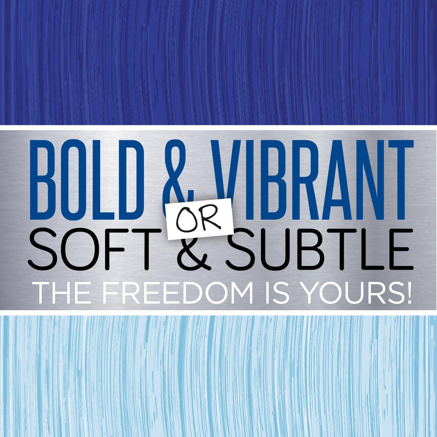 Colour-Freedom Gloss Pro Truly Blue Semi-Permanent Hair Colour 150ml ...