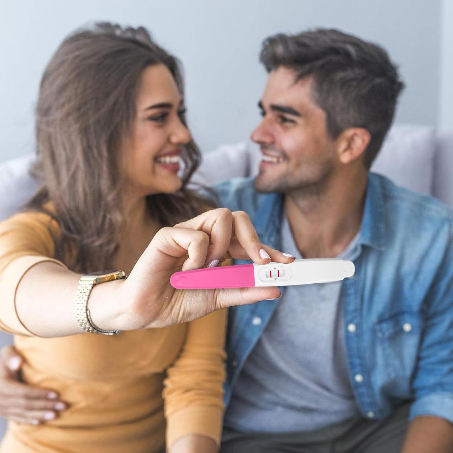 5 Pieces Rose Red Pregnancy Test - Early Detection Quick & Reliable ...