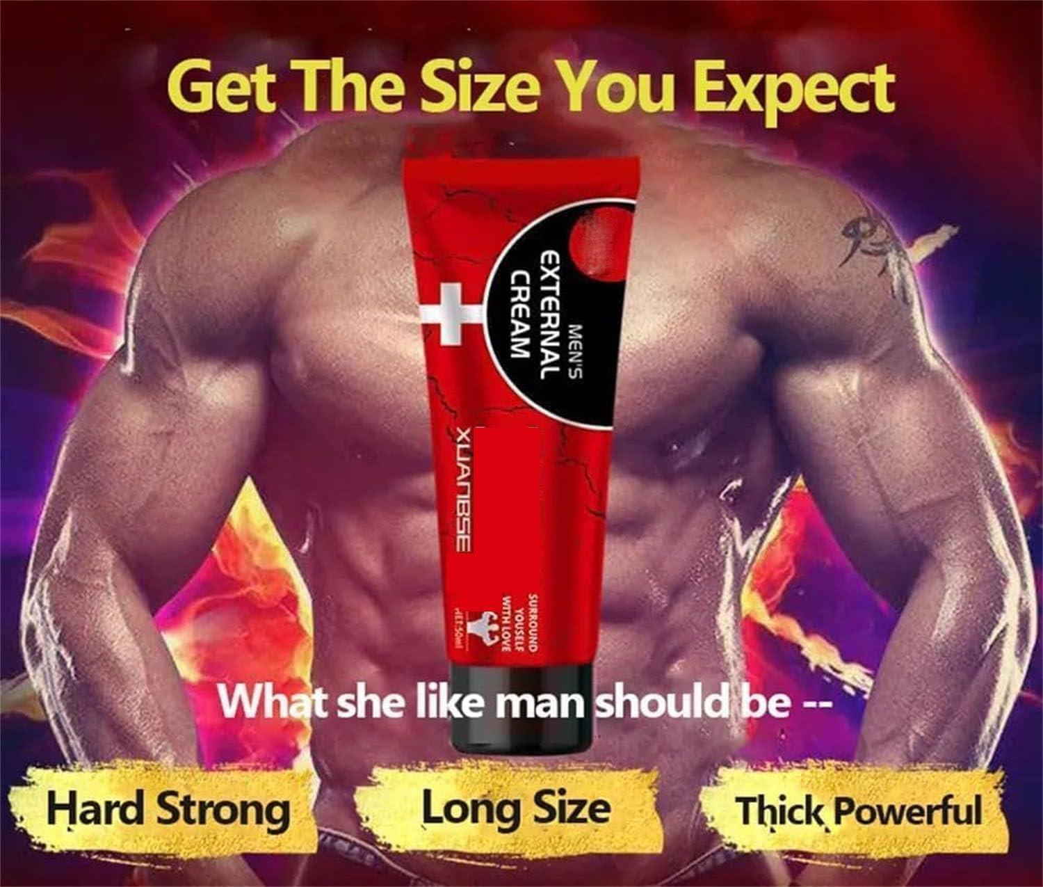 Men's Energy Strength Massage Cream - Restore Strength | External Cream ...