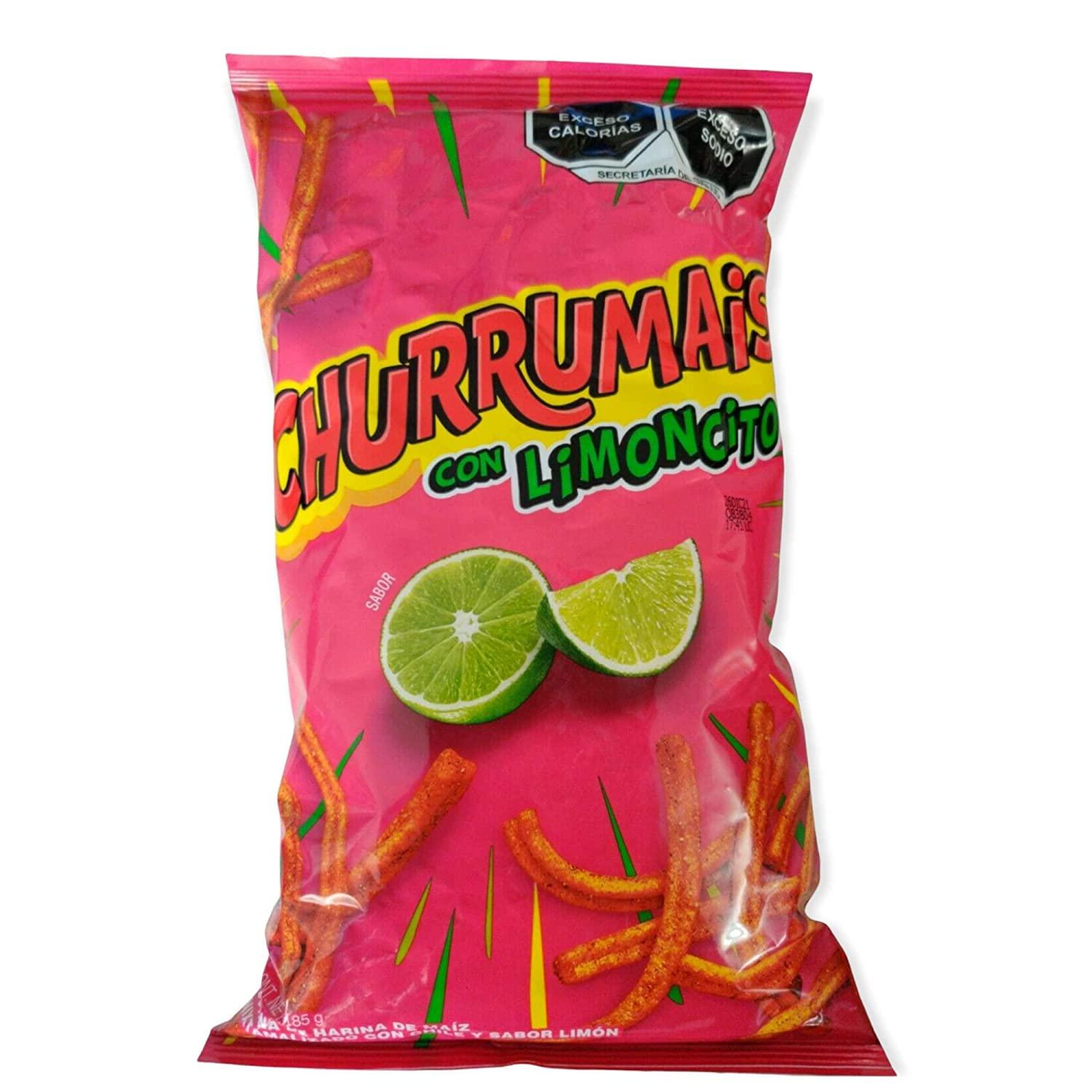 Sabritas Churrumais Con Limoncito (3 Pack) 6.52 oz - Traditional ...