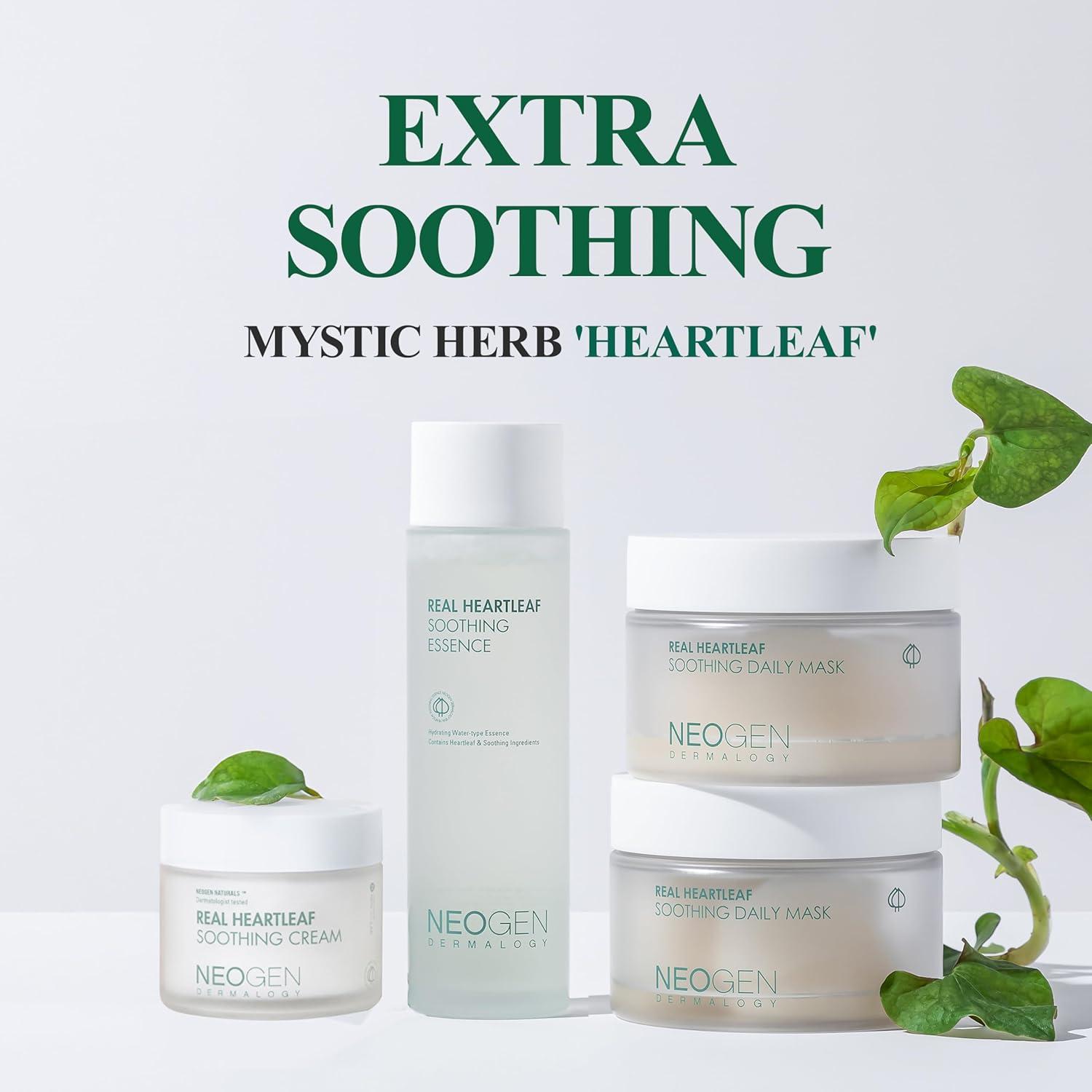 NEOGEN DERMALOGY Real Heartleaf Soothing Daily Mask & Toner Pad ...