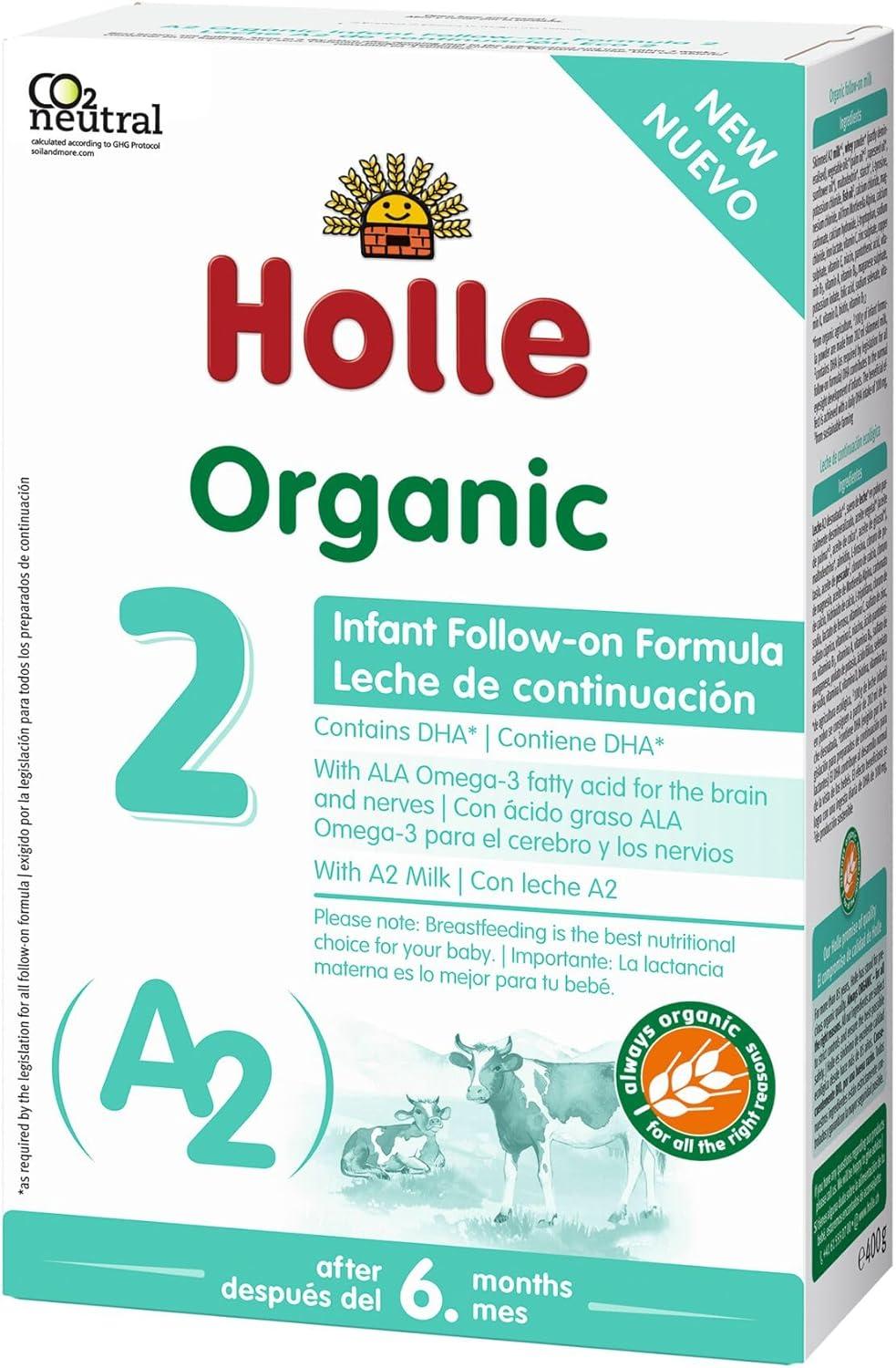 Holle Organic Infant Follow-on Formula 2 with A2 milk | Buy Now with ...