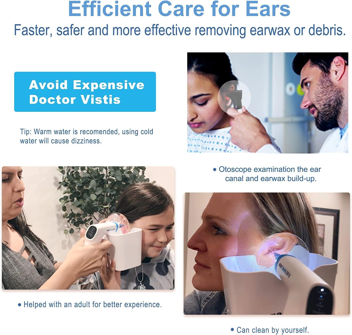 BOCOOLIFE Electric Ear Wax Removal Tool - Safe & Effective Ear Cleaner ...