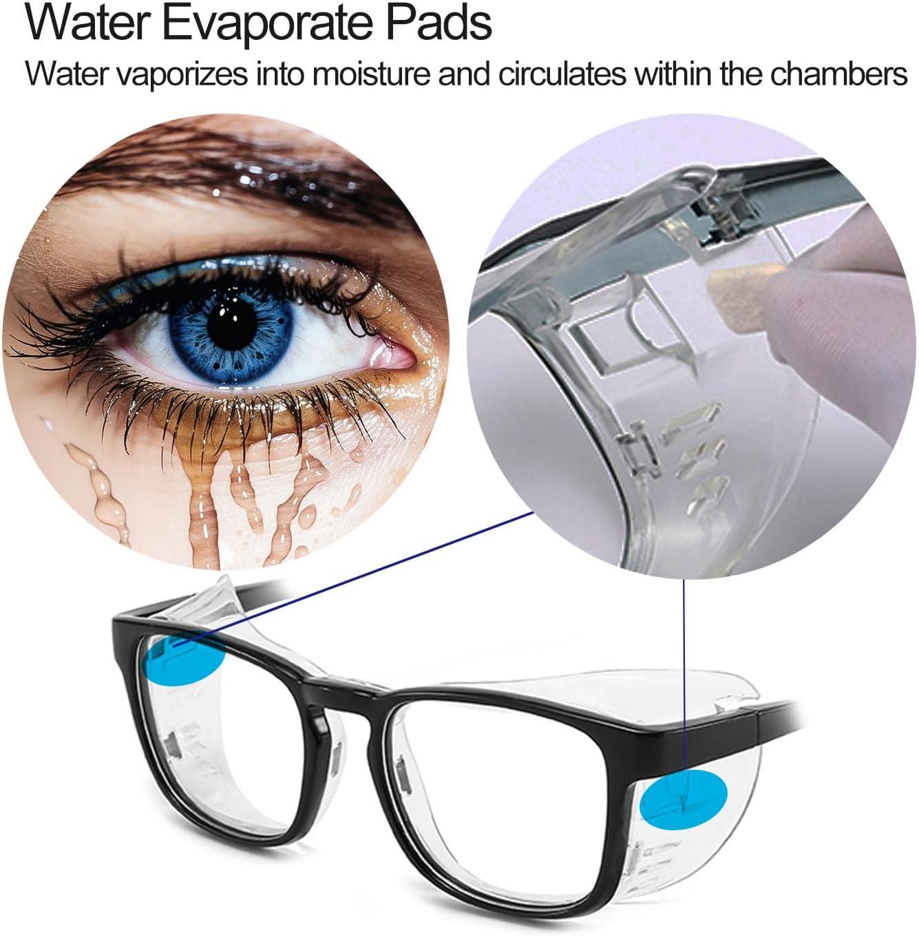 Hydrating Dry Eyes Glasses Soft Silicone Moisture Chambers ...