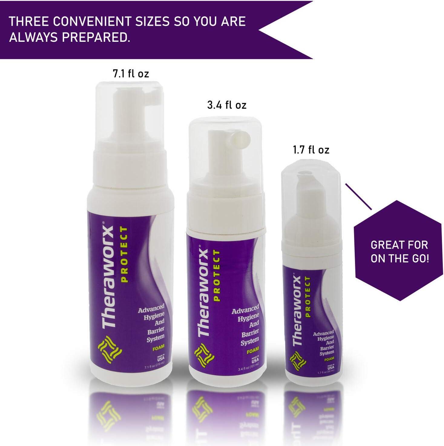 THERAWORX PROTECT Advanced Hygiene & Barrier System Foam - 7.1 Fl Oz ...