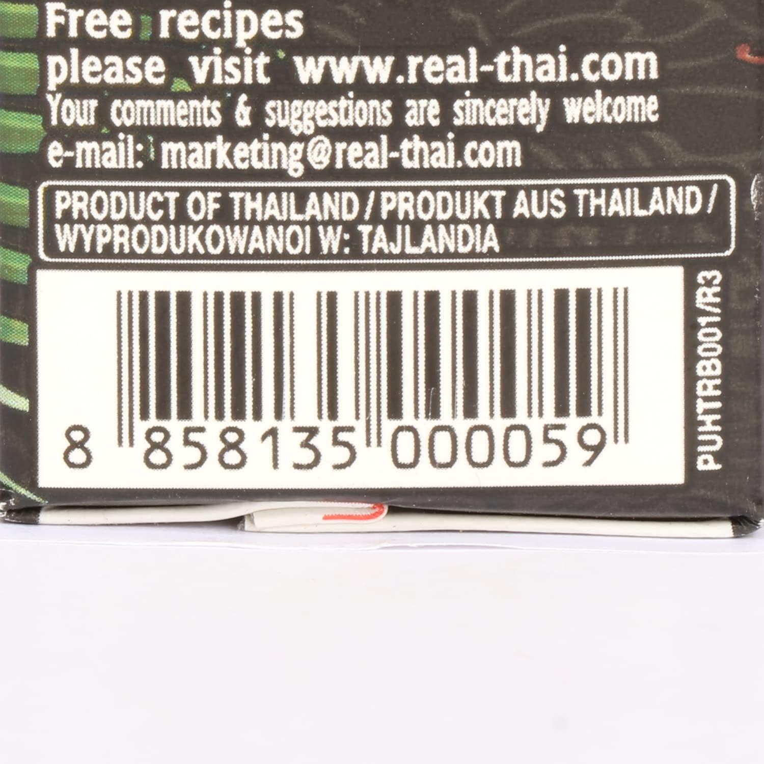 Buy Real Thai Coconut Milk Tetra Pak (250ml x 2) - Authentic Flavor for ...