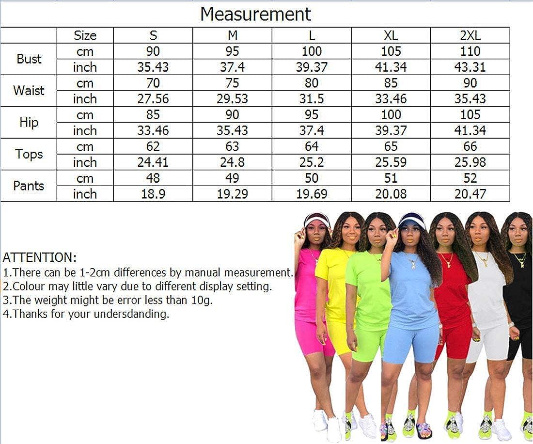 TOPONSKY Women's 2 Piece Sports Outfit Tracksuit Set Black Bodycon ...