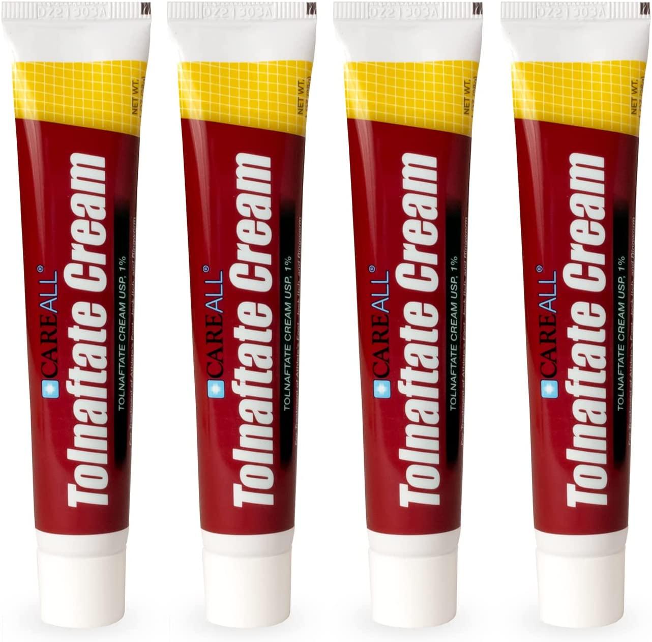 CareALL 1.0 oz. Antifungal Tolnaftate Cream USP 1% - 4 Pack | Compare ...