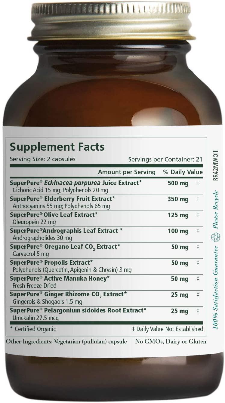 Pure Synergy Rapid Rescue 42 Capsules - Natural Stress Relief & Boosted ...