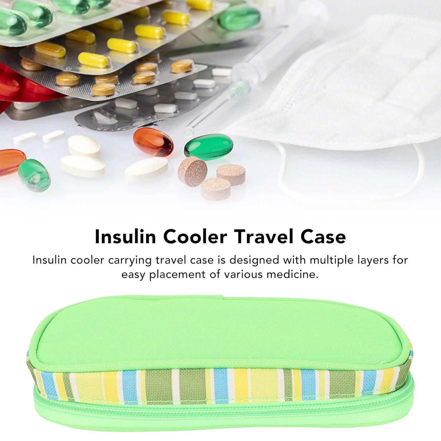 Insulin Cooler Travel Case - Lightweight & Portable Diabetic Cooling ...