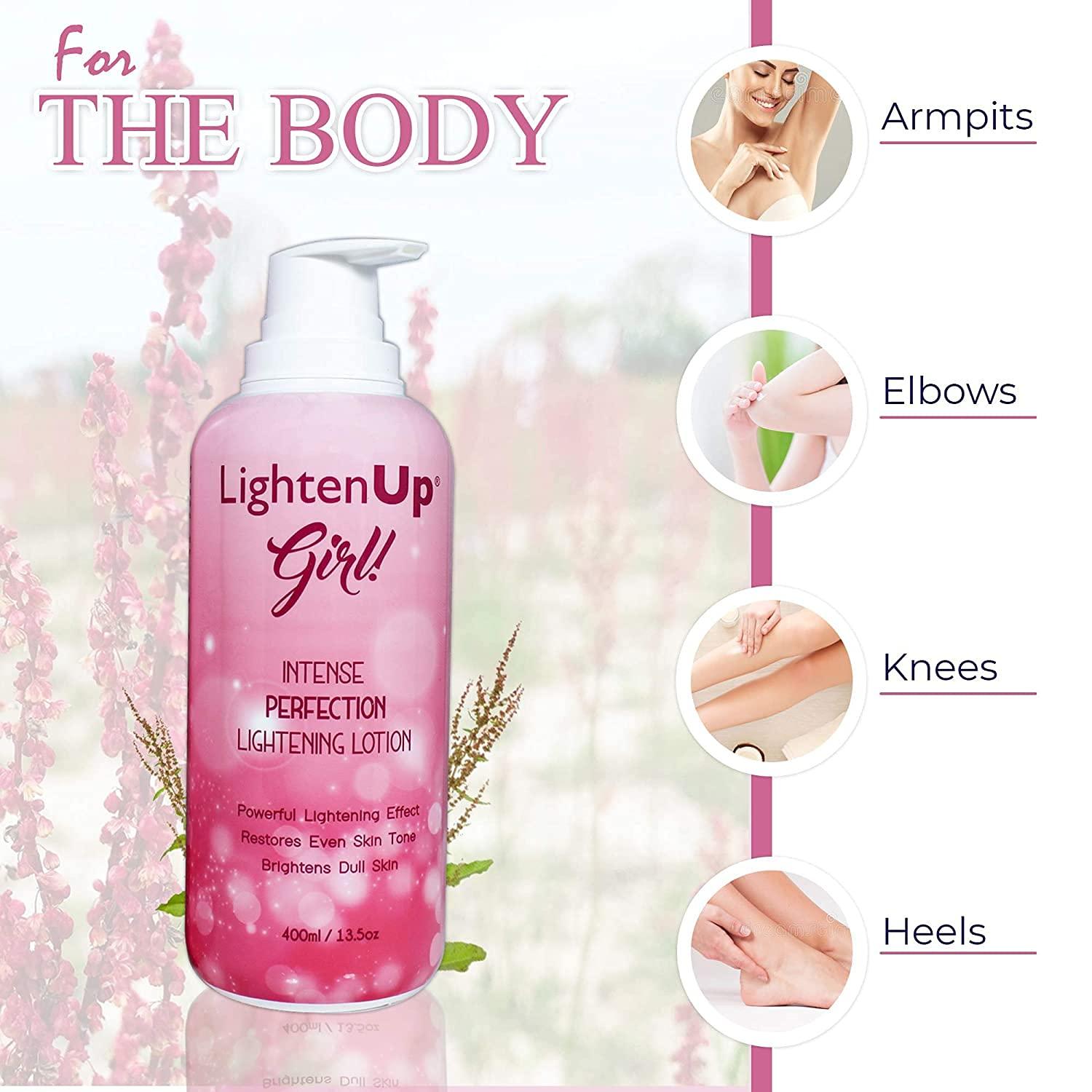 LightenUp Girl! Skin Lightening Lotion | 13.5 fl oz | Uneven Skin Tone ...