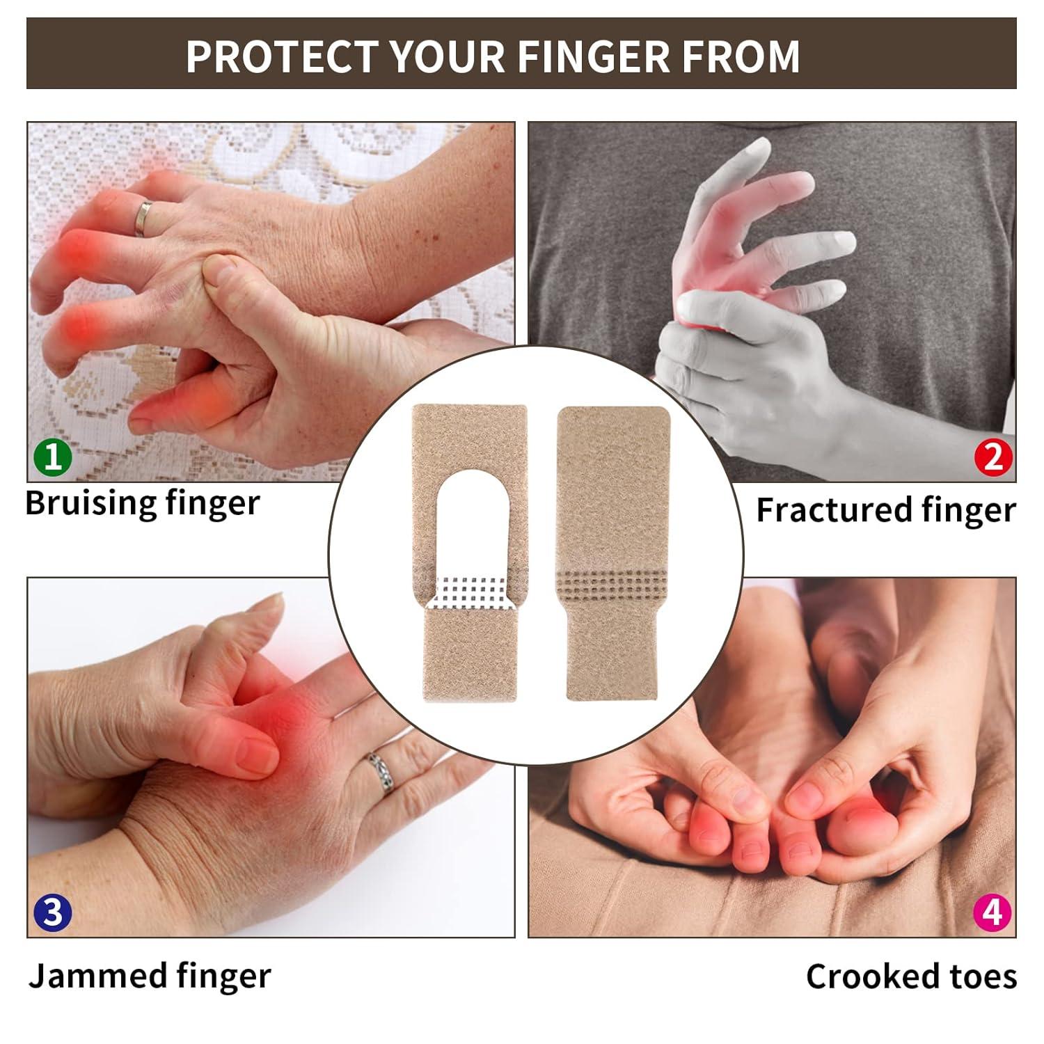 10-Piece Hammer Toe Bandage Correctors & Spreaders for Broken/Sprained ...