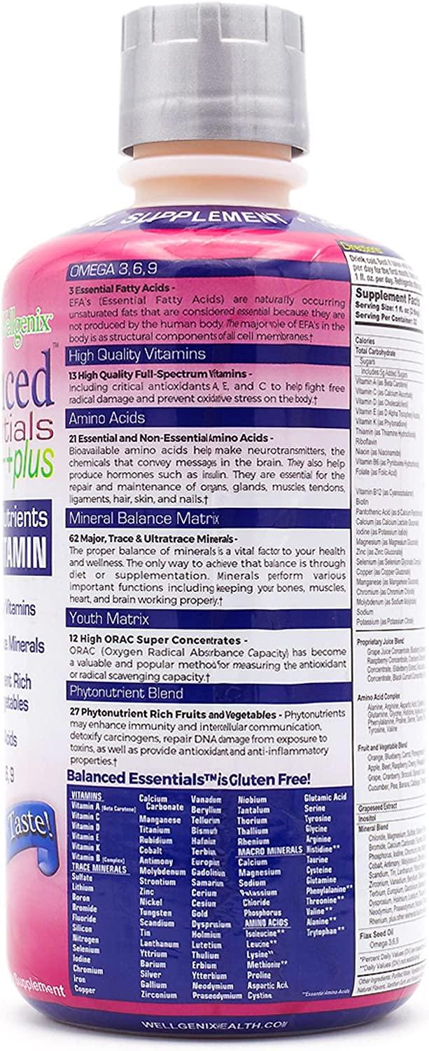 Balanced Essentials Very Berry Liquid Nutritional Supplement - 32 oz ...