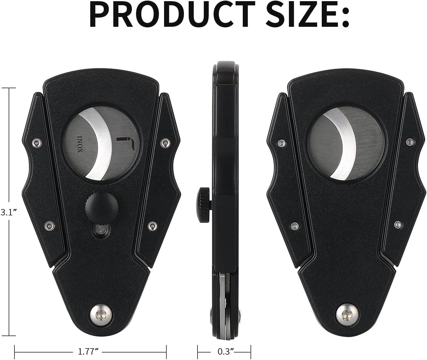 CiTree Double Blade Guillotine Cutter with Safety Lock - Stainless ...