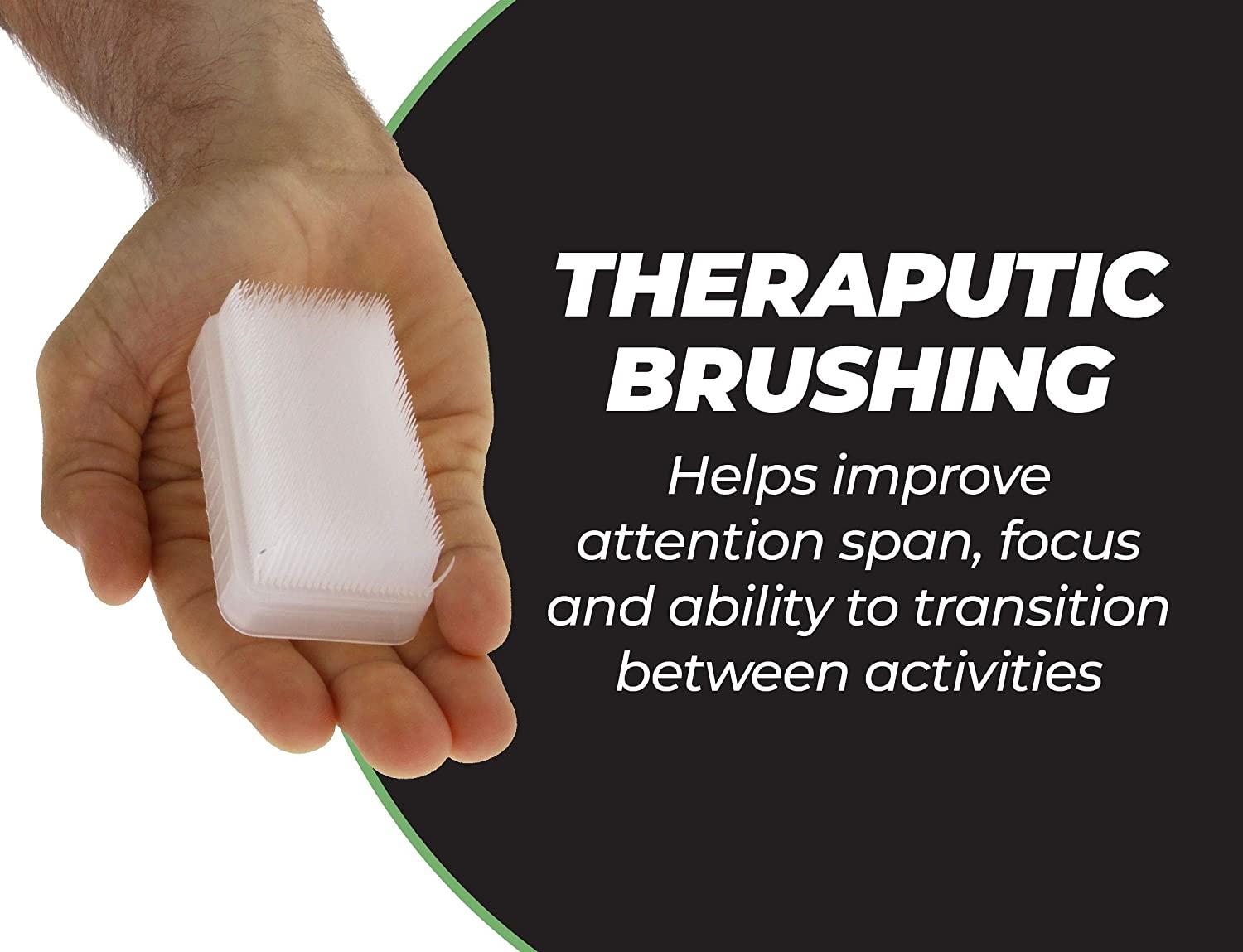 Wilbarger Therapy Brush 3 Pack Sensory Brush For Occupational Therapy Designed By Patricia