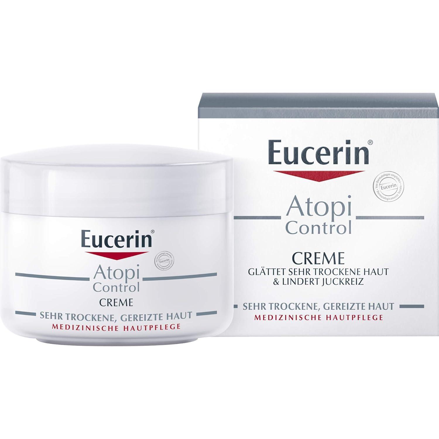 Eucerin AtopiControl Cream 75ml & Free Trial Set | Best International ...