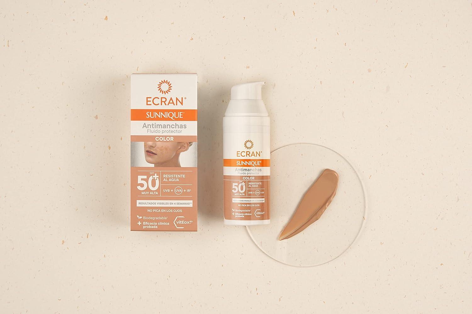 Ecran Sunnique Anti-Freckles Color SPF 50+ 50ml - Best UV Protection ...