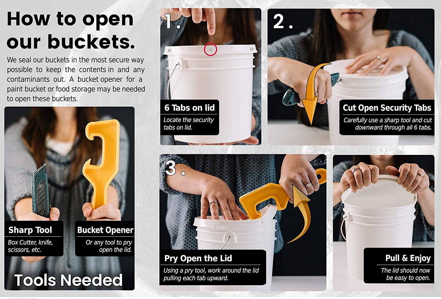 Earthborn Elements Guar Gum Powder 1 Gallon - Gluten-Free Thickener ...