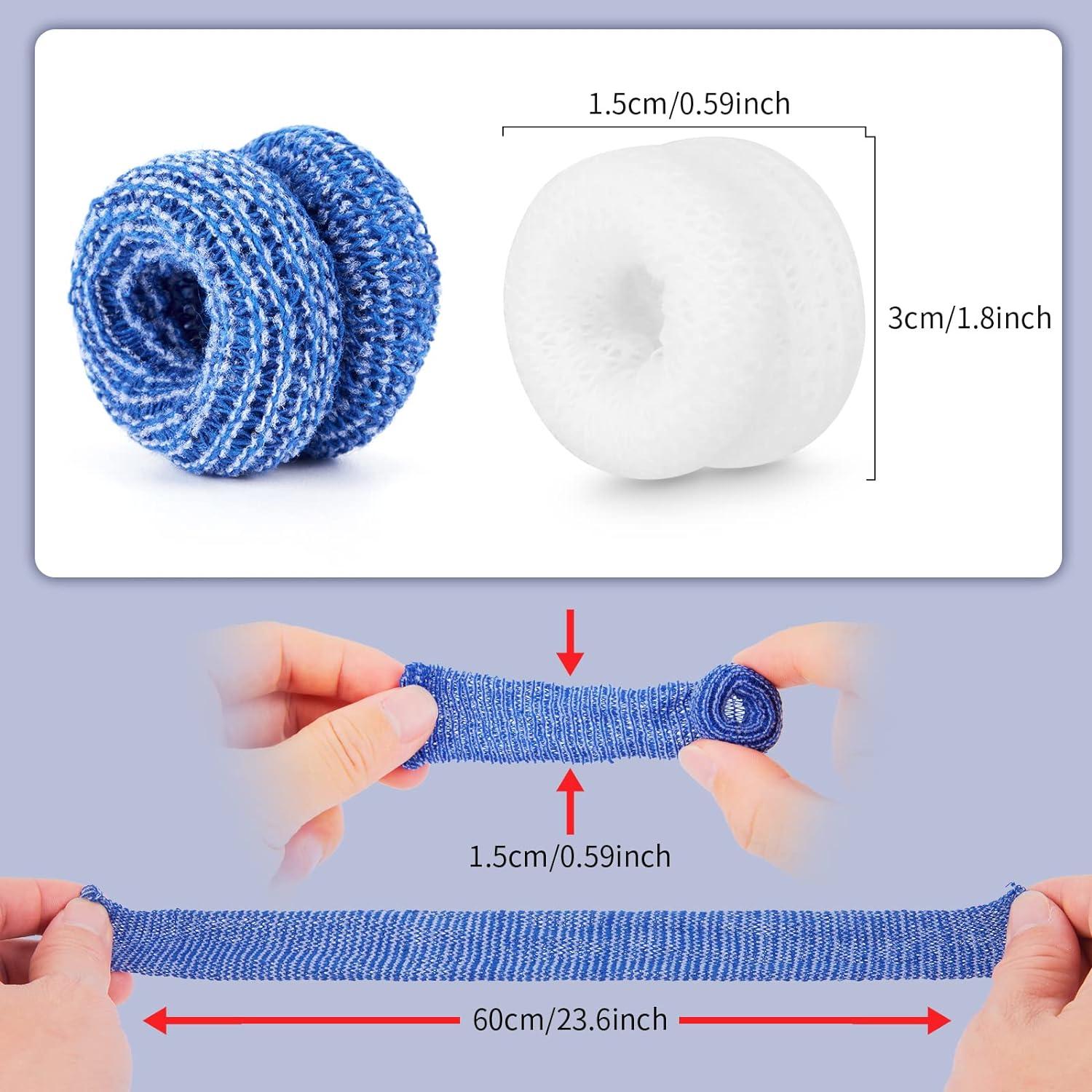 20 Pieces Finger Cots Finger Bandage Tubular Dressings for Finger Tips ...