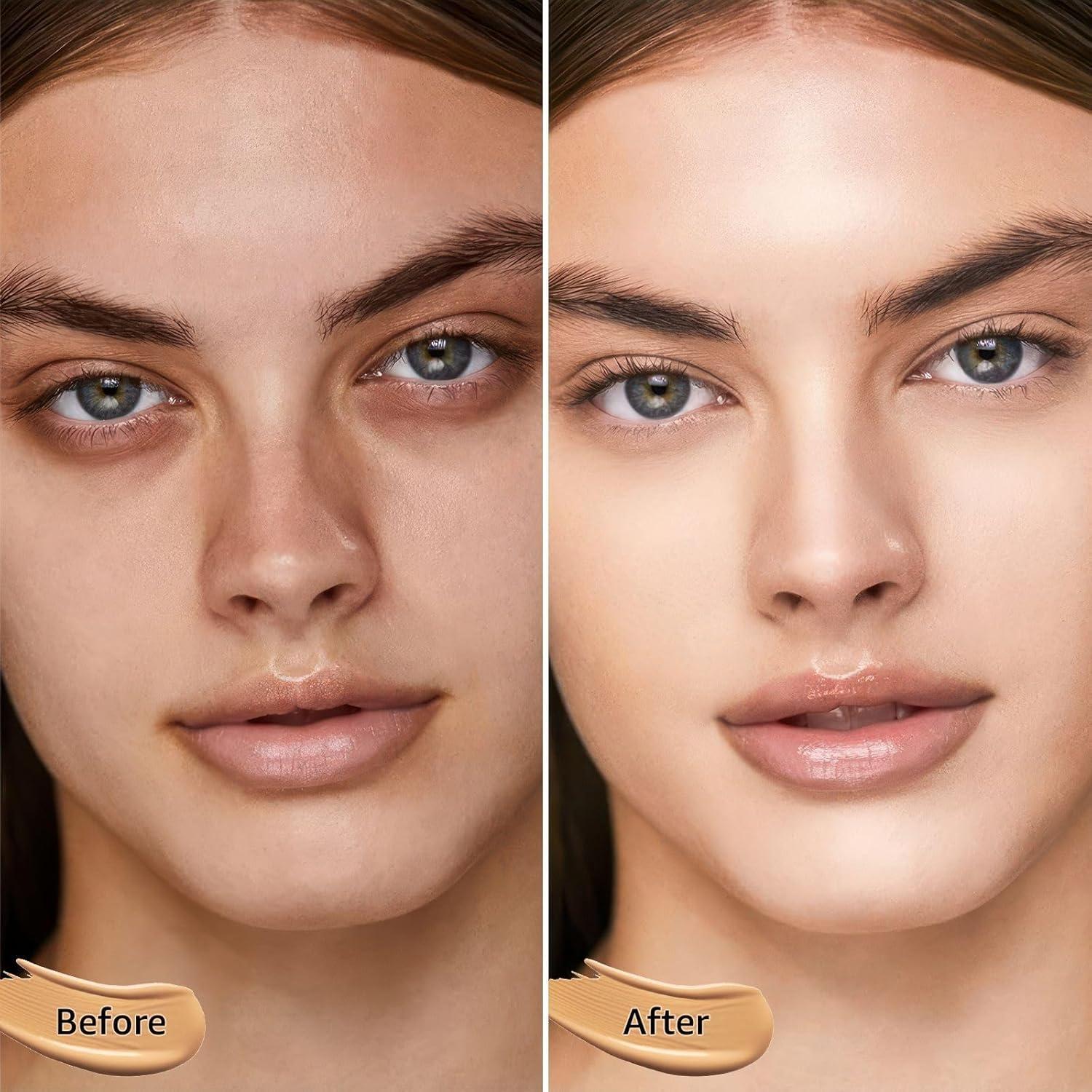 eye makeup before foundation