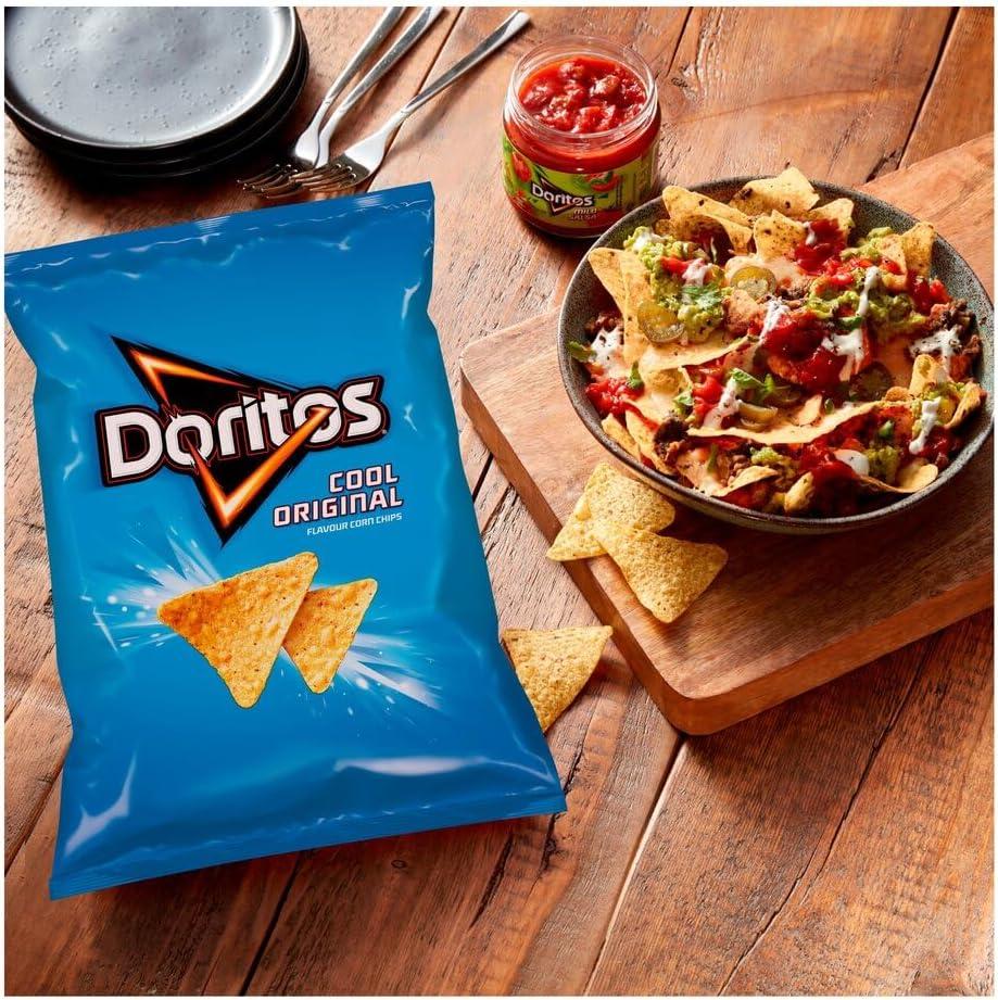 Doritos Tortilla Chips Cool Original Sharing Bag Crisps 180g | Suitable ...