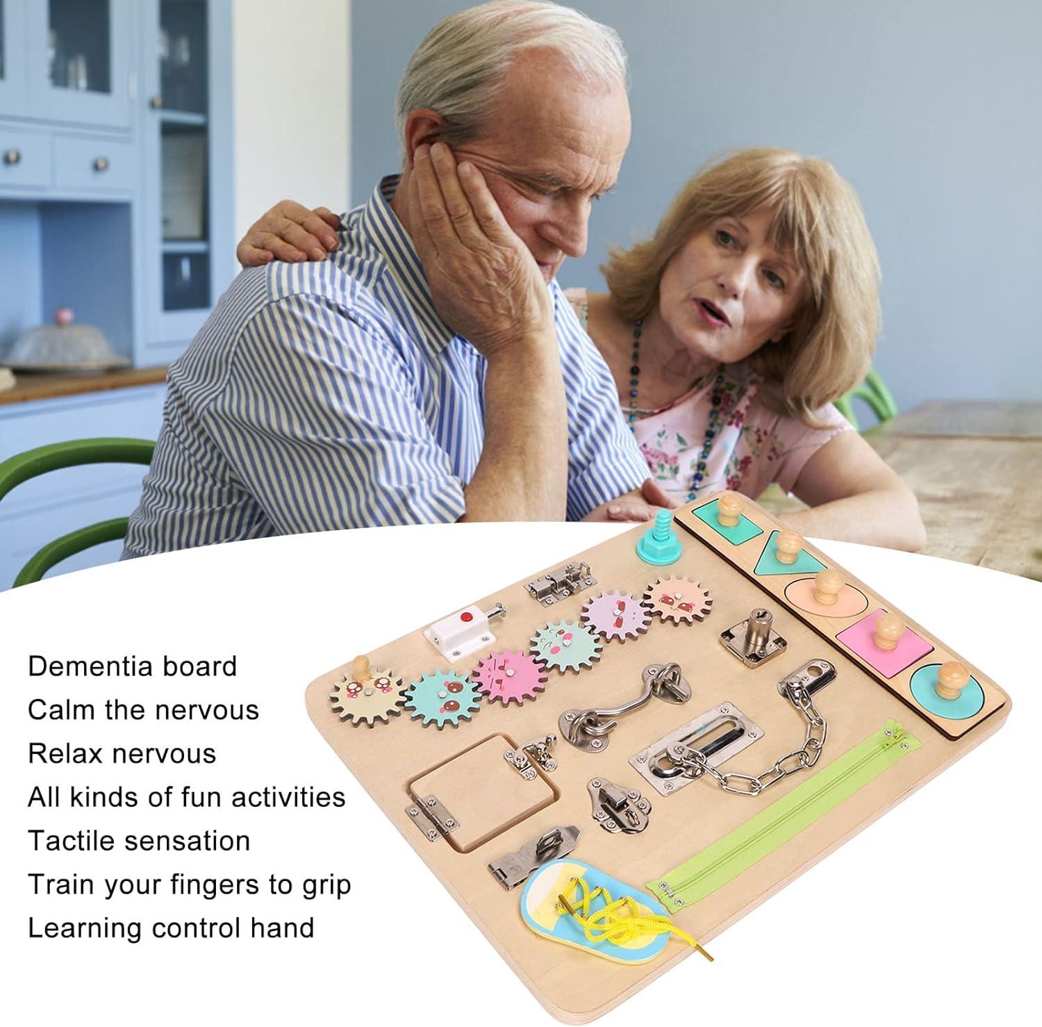 Dementia Best Busy Boards - Anxiety Relief Relax Sensory Activity Board ...
