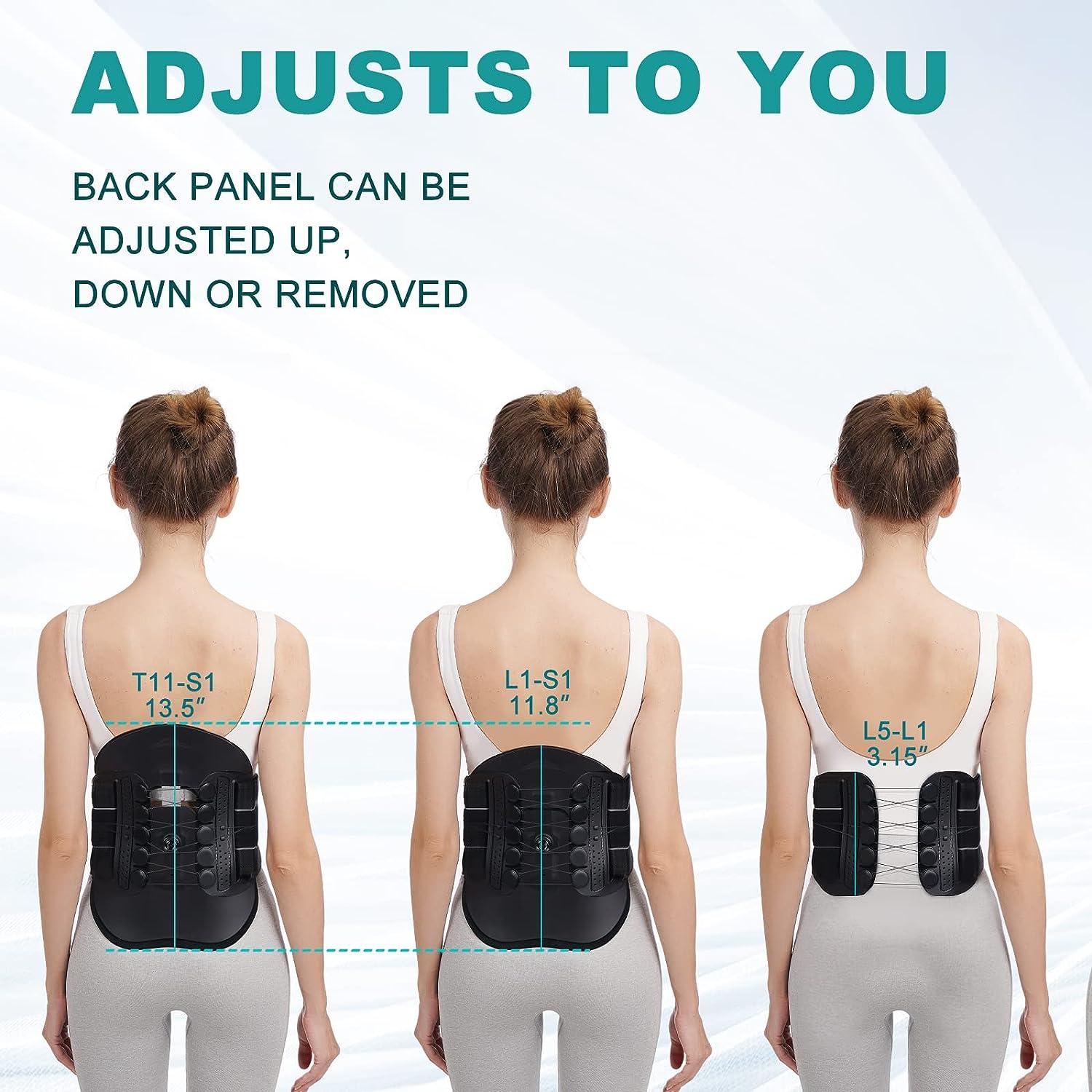 Bestlife LSO Spine Decompression Support Back Brace - Adjustable ...