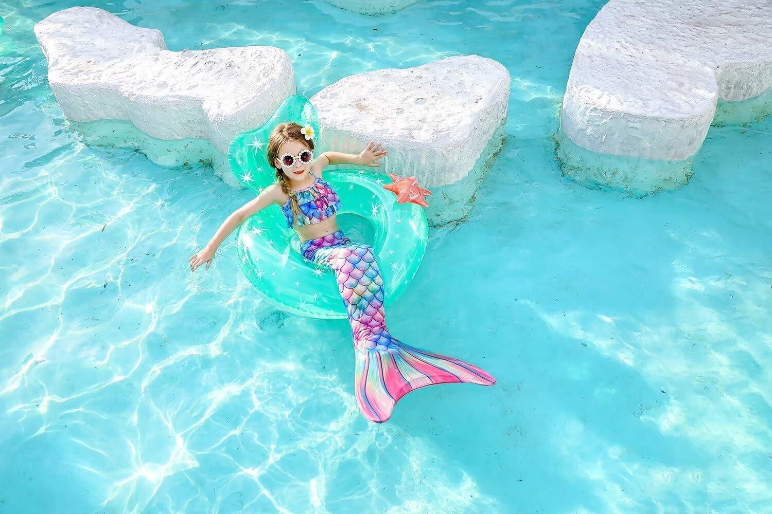 Shepretty Children's Mermaid Tail for Swimming - FenM24-110 | Fun ...