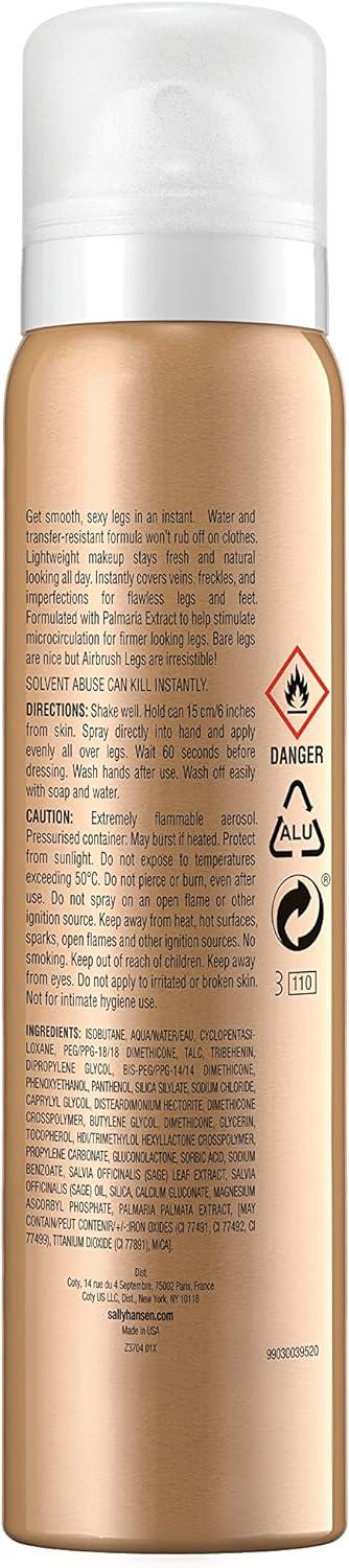 Sally Hansen Airbrush Legs Light Glow 75ml - Achieve Flawless Legs ...
