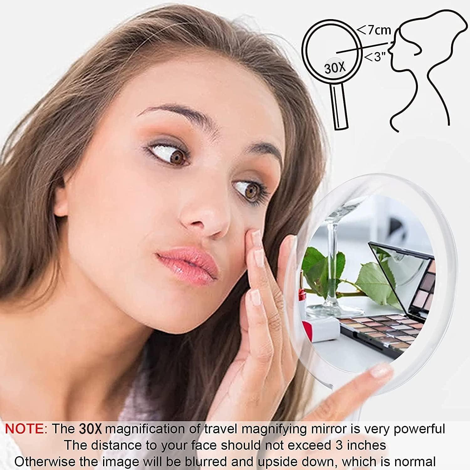 Buy B Beauty Planet Double-Sided Round Vanity Mirror - 1x/30x ...
