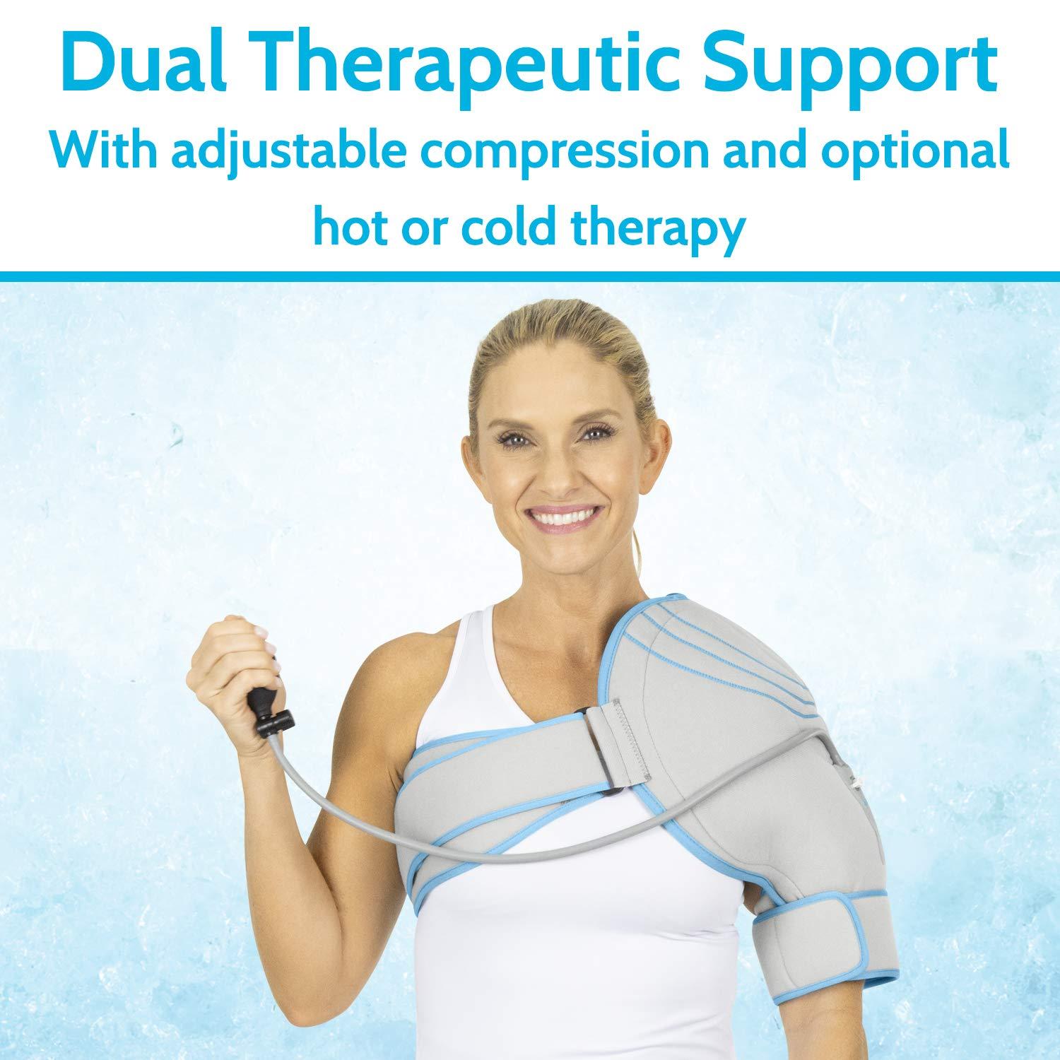 Arctic Flex Cold Shoulder Brace - Rotator Cuff Support & Ice Pack for ...