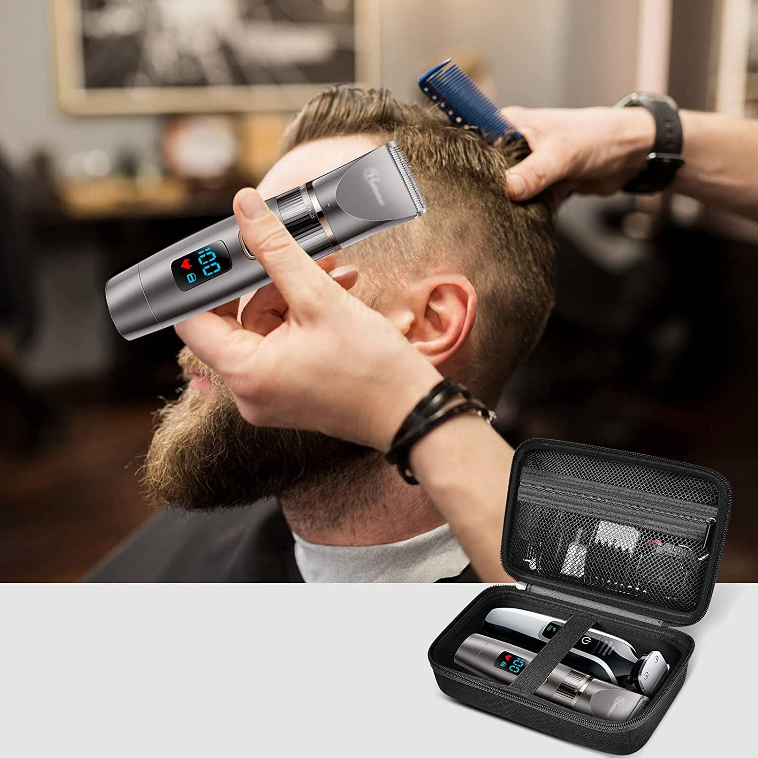 Barber Trimmer Travel Storage Organizer - Case for Hair Clipper with ...