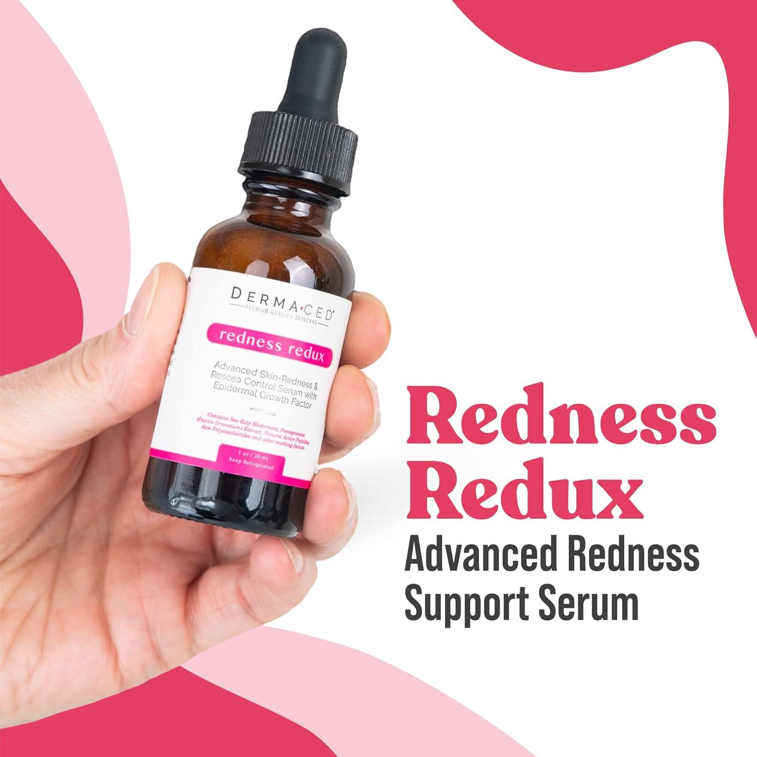 Redness Redux - Advanced Facial & Skin Redness Support Serum | EGF Aloe ...