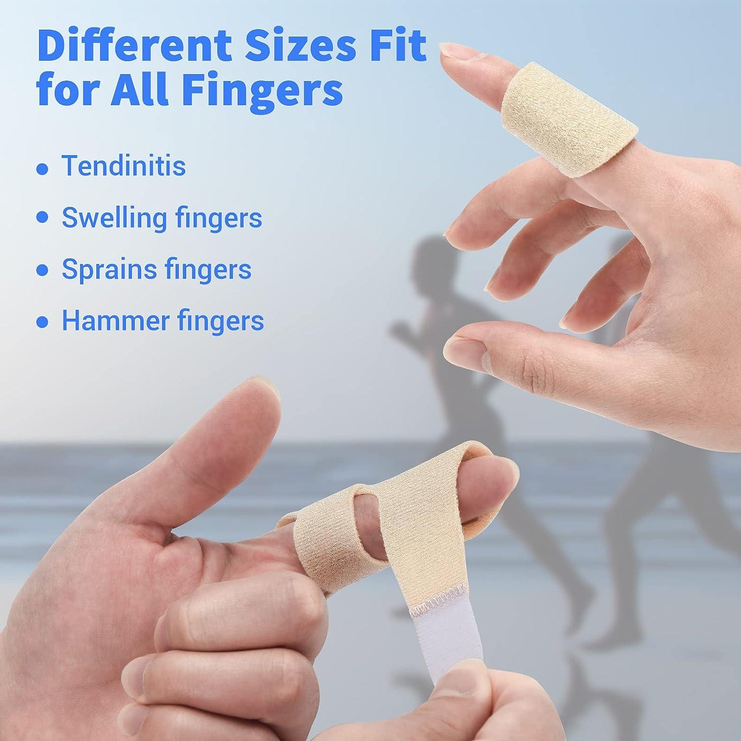 GINTRON Trigger Finger Splints Individual Finger Brace Finger ...