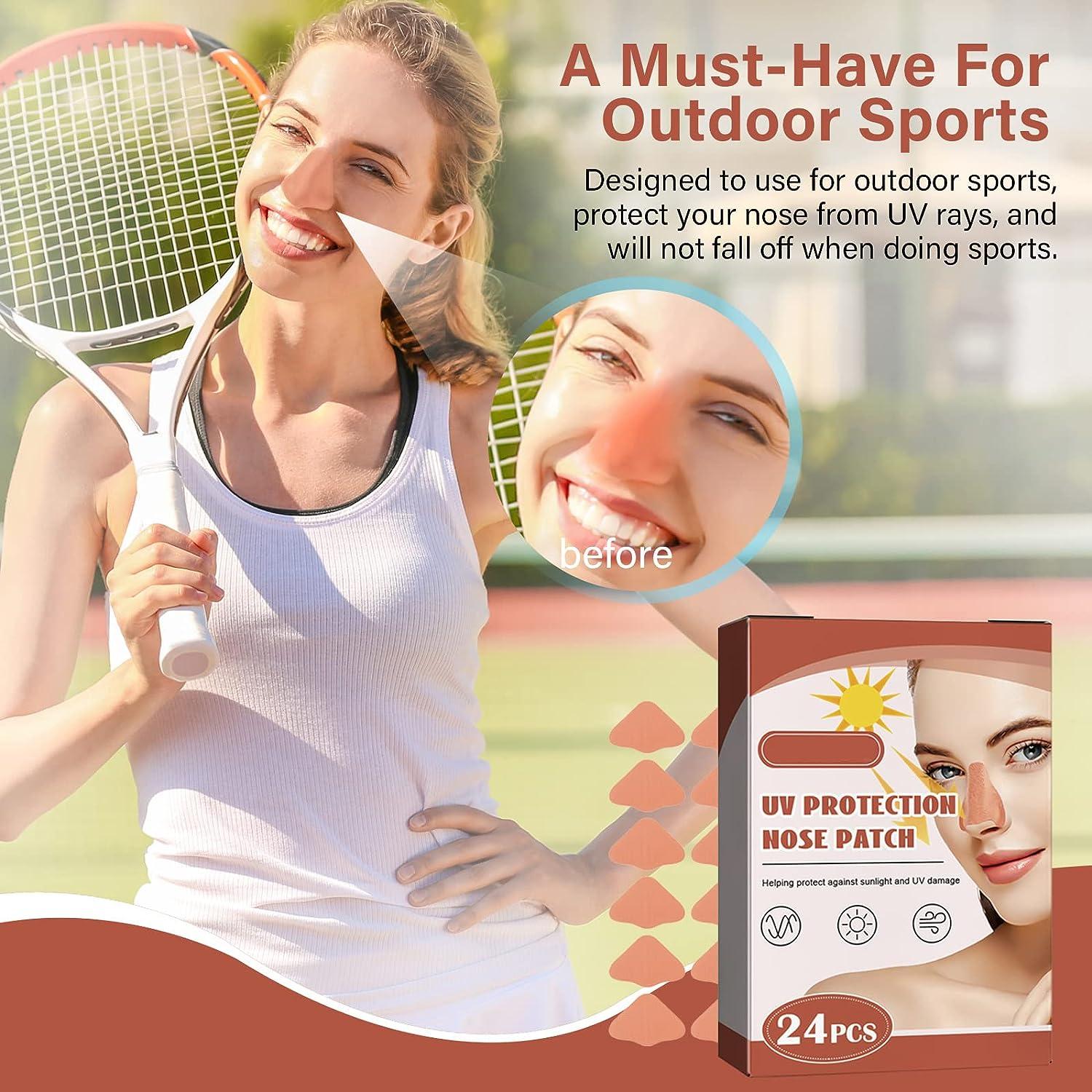 Sun Protection Nose Patch 24Pcs - Reduce Nose Sun Exposure for Outdoor ...