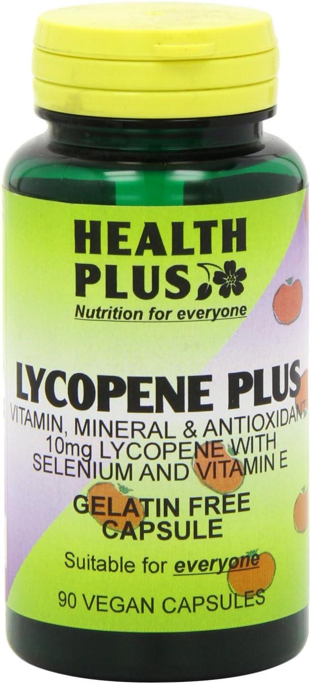 Health Plus Lycopene Plus 10mg Men's Health Supplement - 90 Gelatin ...