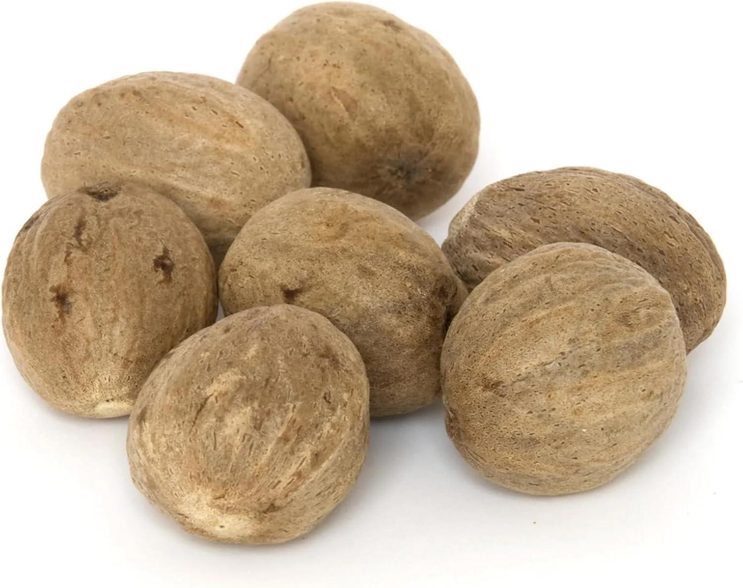 Spicy Welt Whole Nutmeg (250g) Premium Quality Nutmeg for Cooking ...