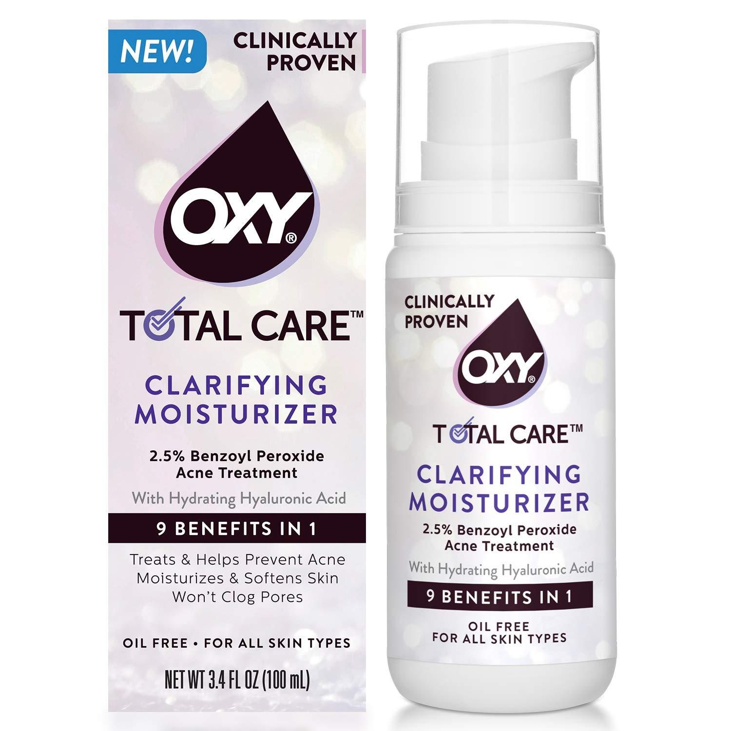OXY TOTAL CARE Clarifying Daily Facial Moisturizer - Anti-Acne ...