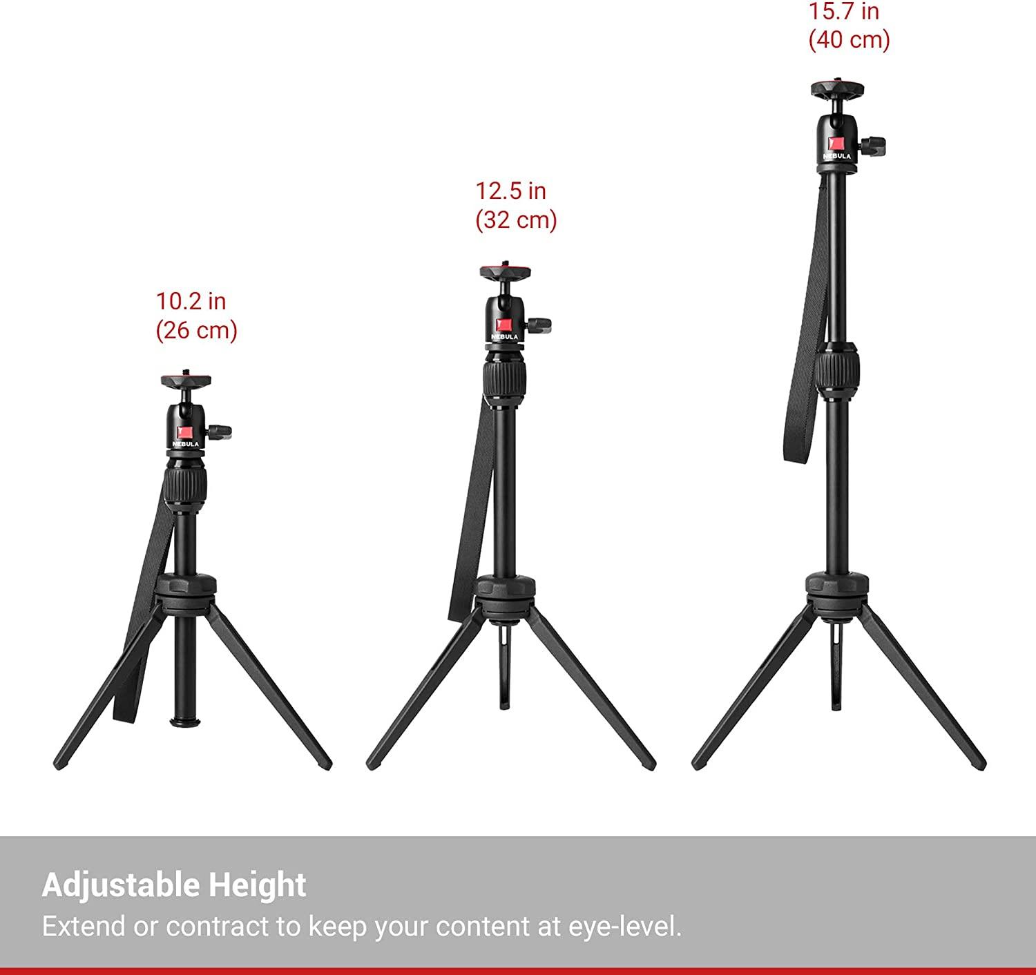 Anker Nebula Capsule Series Adjustable Tripod Stand - Compact Aluminum ...