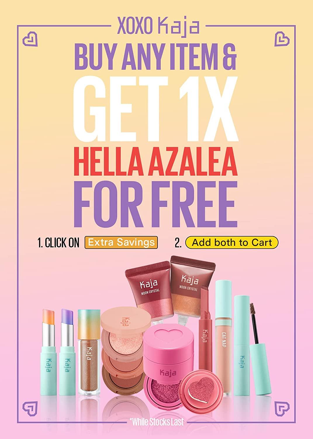 KAJA Cheeky Stamp Blendable Blush 02 Saucy - Cruelty-Free Vegan Paraben ...