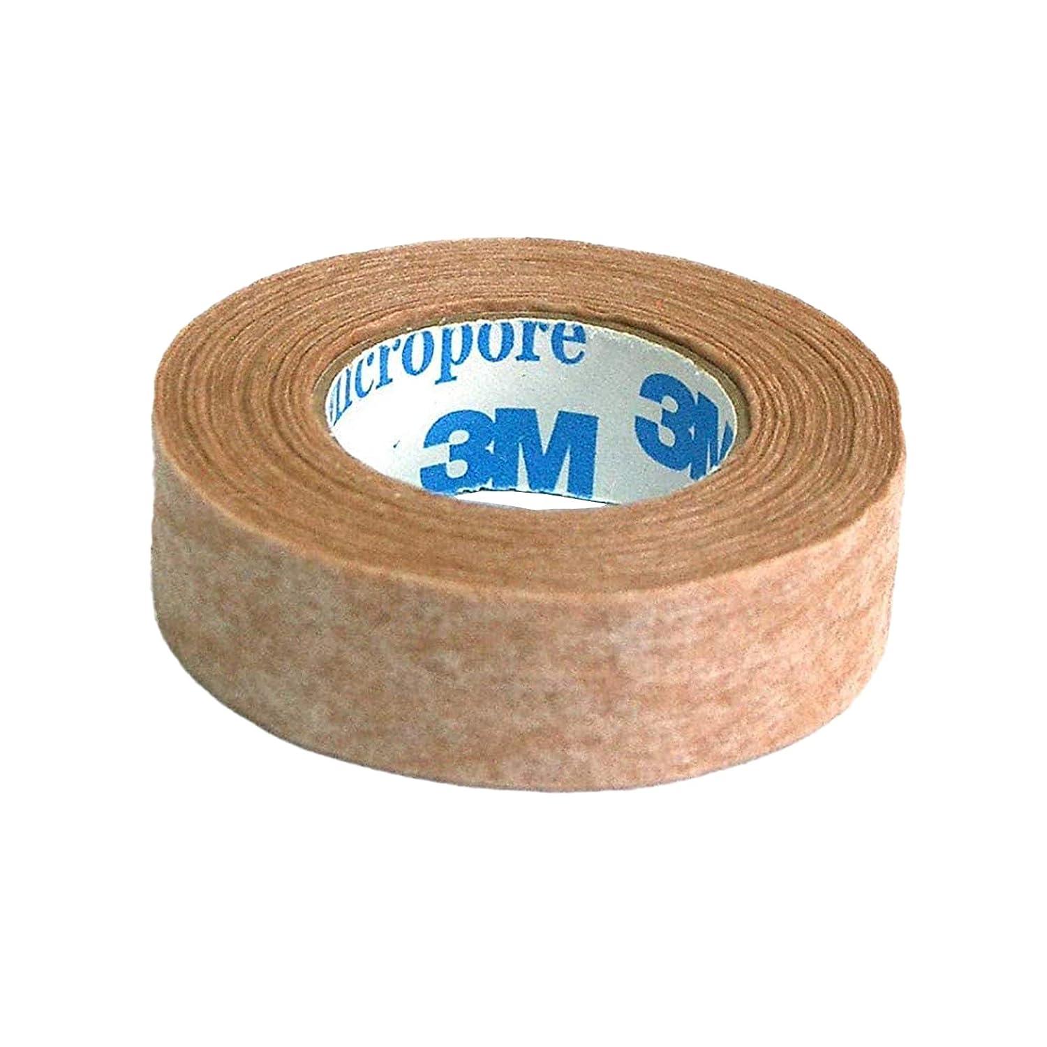 3M Micropore Paper Tape 1/2 x 10 yds Tan - Box of 24 | Medical Grade ...