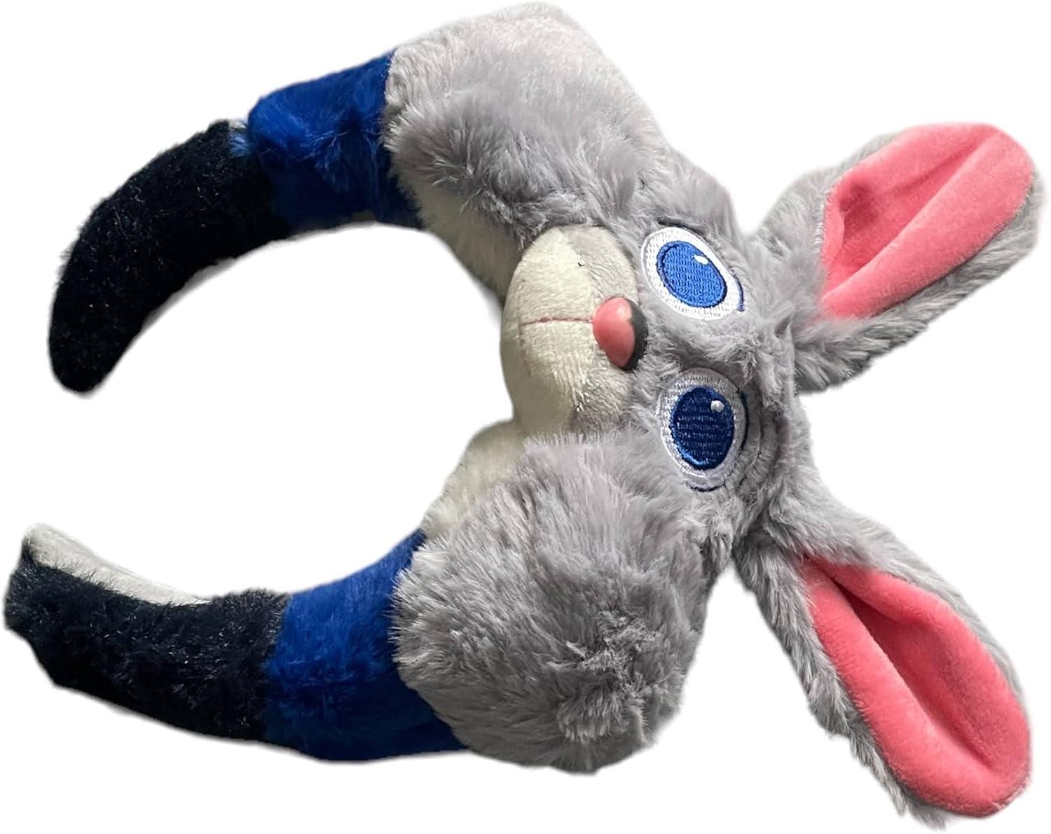 Judy Hopps Rabbit Zootopia Zootropolis Fluffy Alice Headband Padded ...