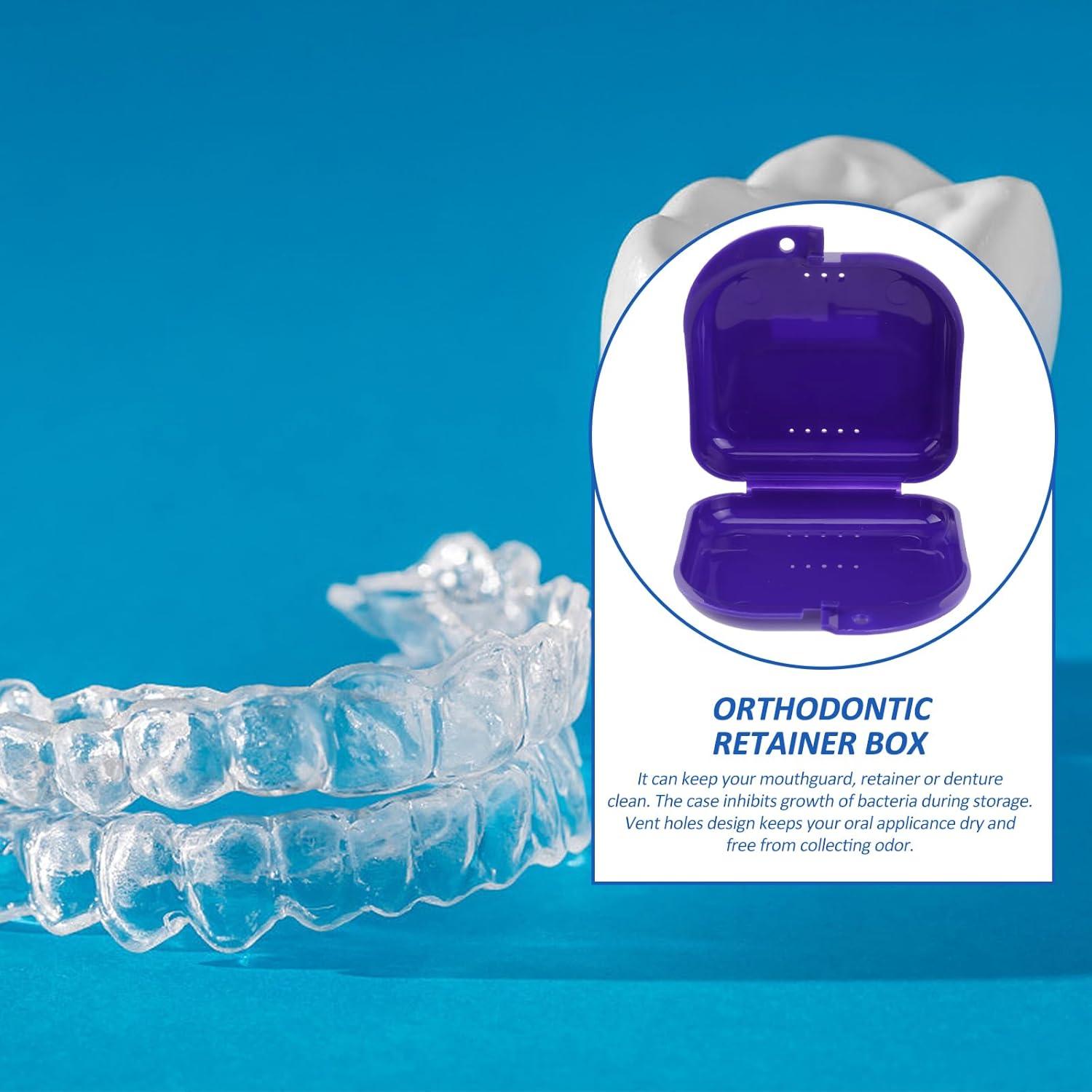 SUPVOX 10pcs Interdental Storage Boxes - Transparent Dental Racks for ...